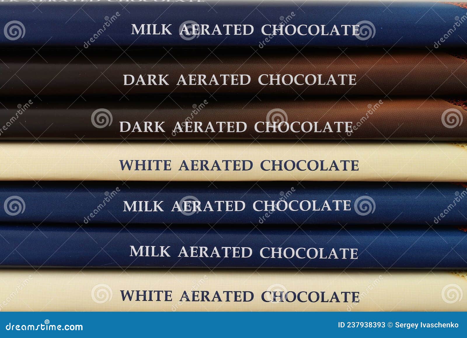 Packaged chocolate. stock image. Image of chocolate - 237938393