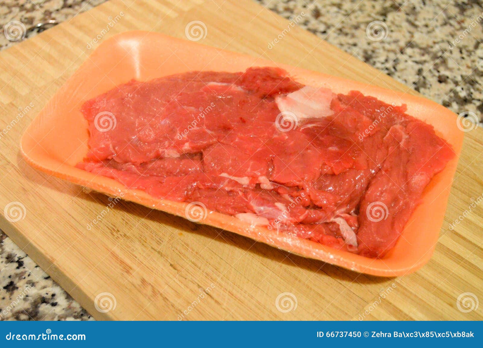 Packaged raw red meat stock photo. Image of cattle, bony - 66737450