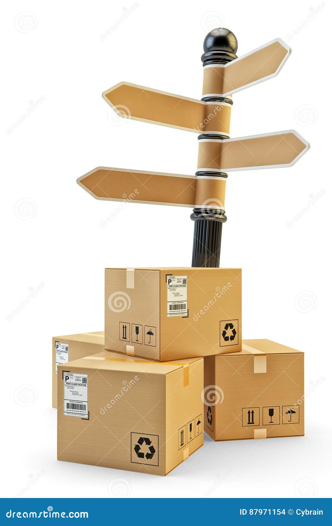 Packages Delivery, Parcels Transportation, Logistics and Distribution ...