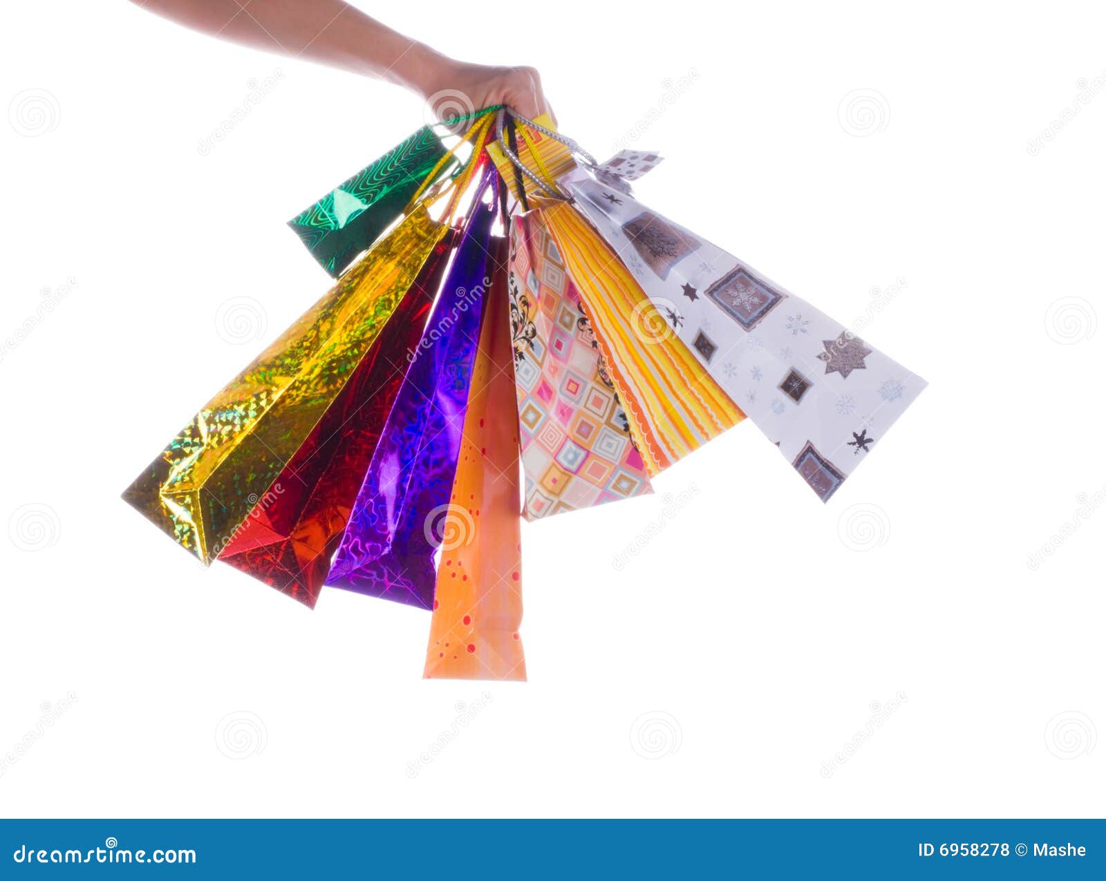 Packages in hand stock photo. Image of group, copy, empty - 6958278