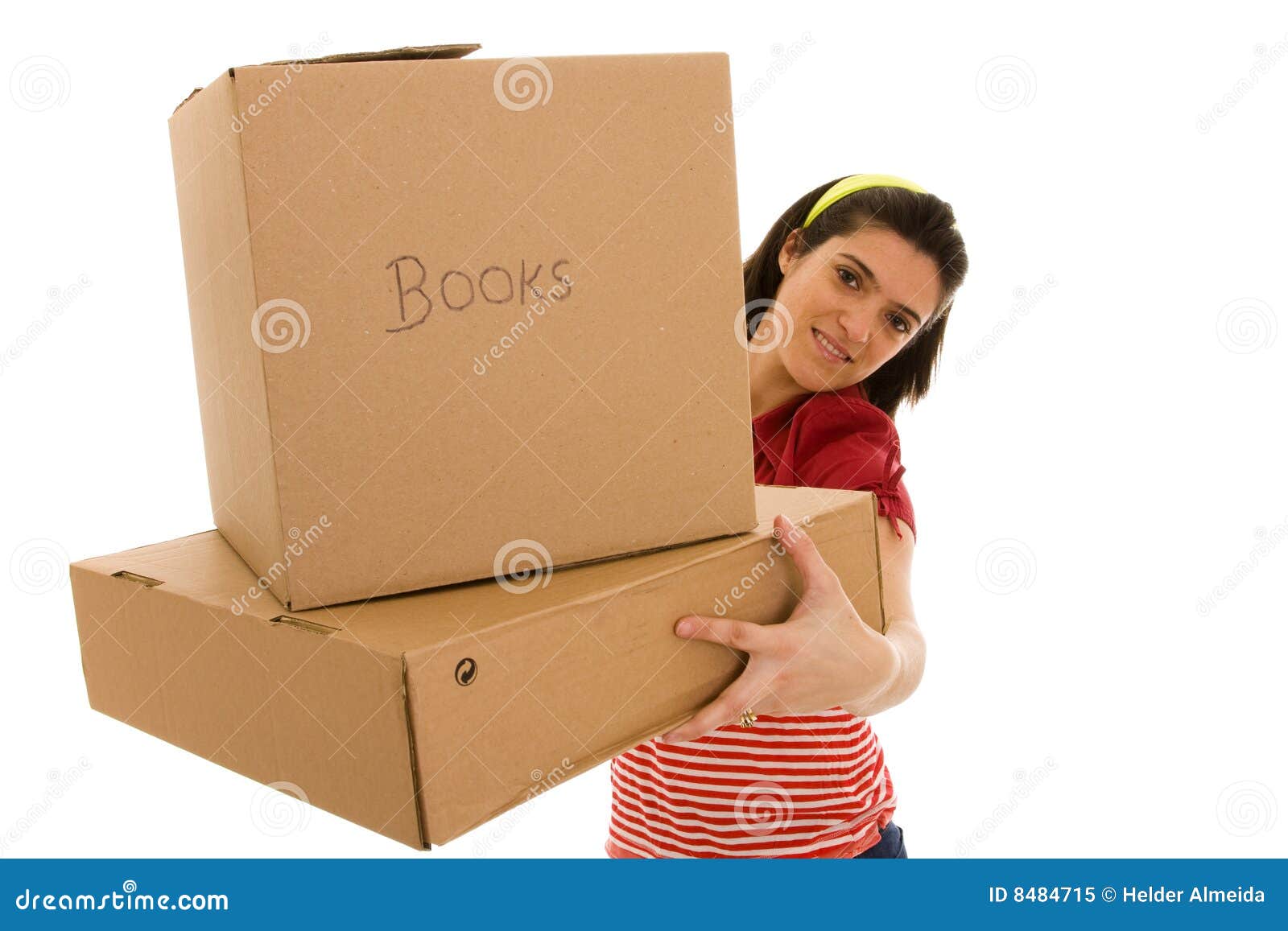 Packages for house moving stock image. Image of beautiful - 8484715