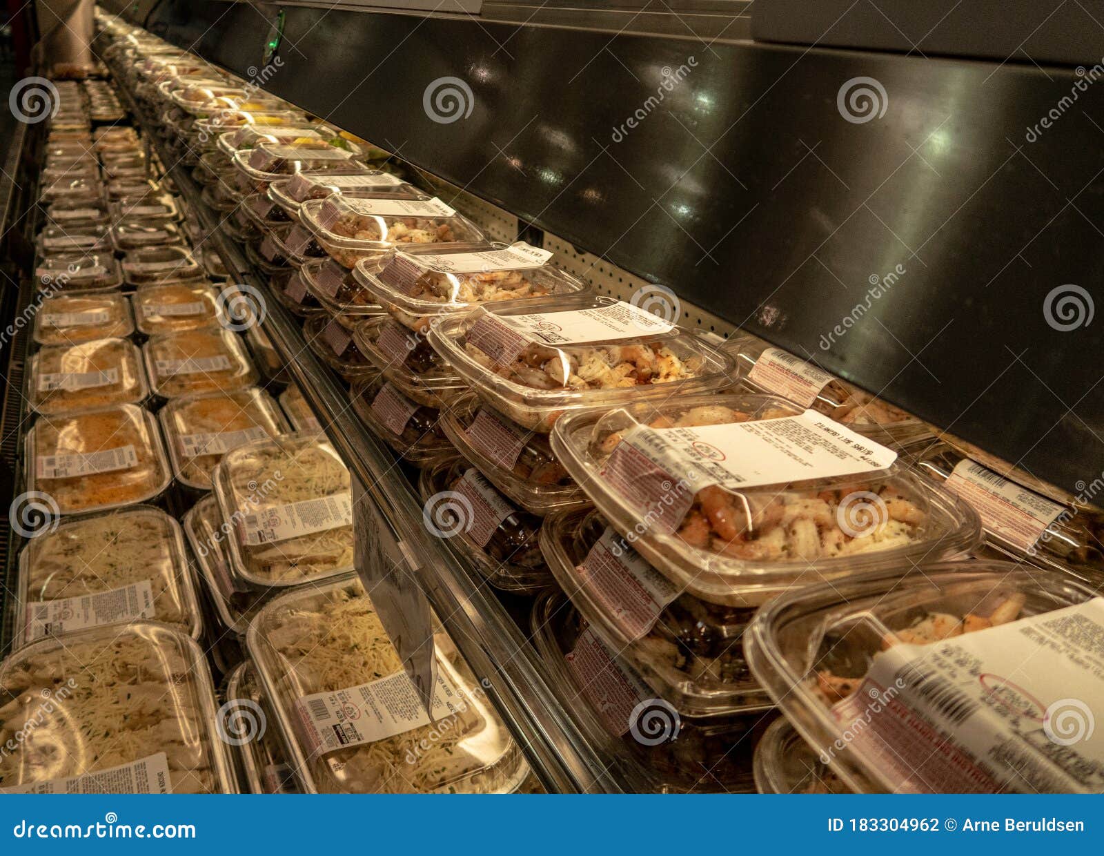 Packages of Various Food Items at Costco Editorial Photography - Image ...