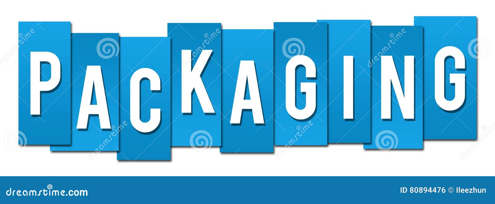 Packaging Blue Stripes stock illustration. Illustration of design ...