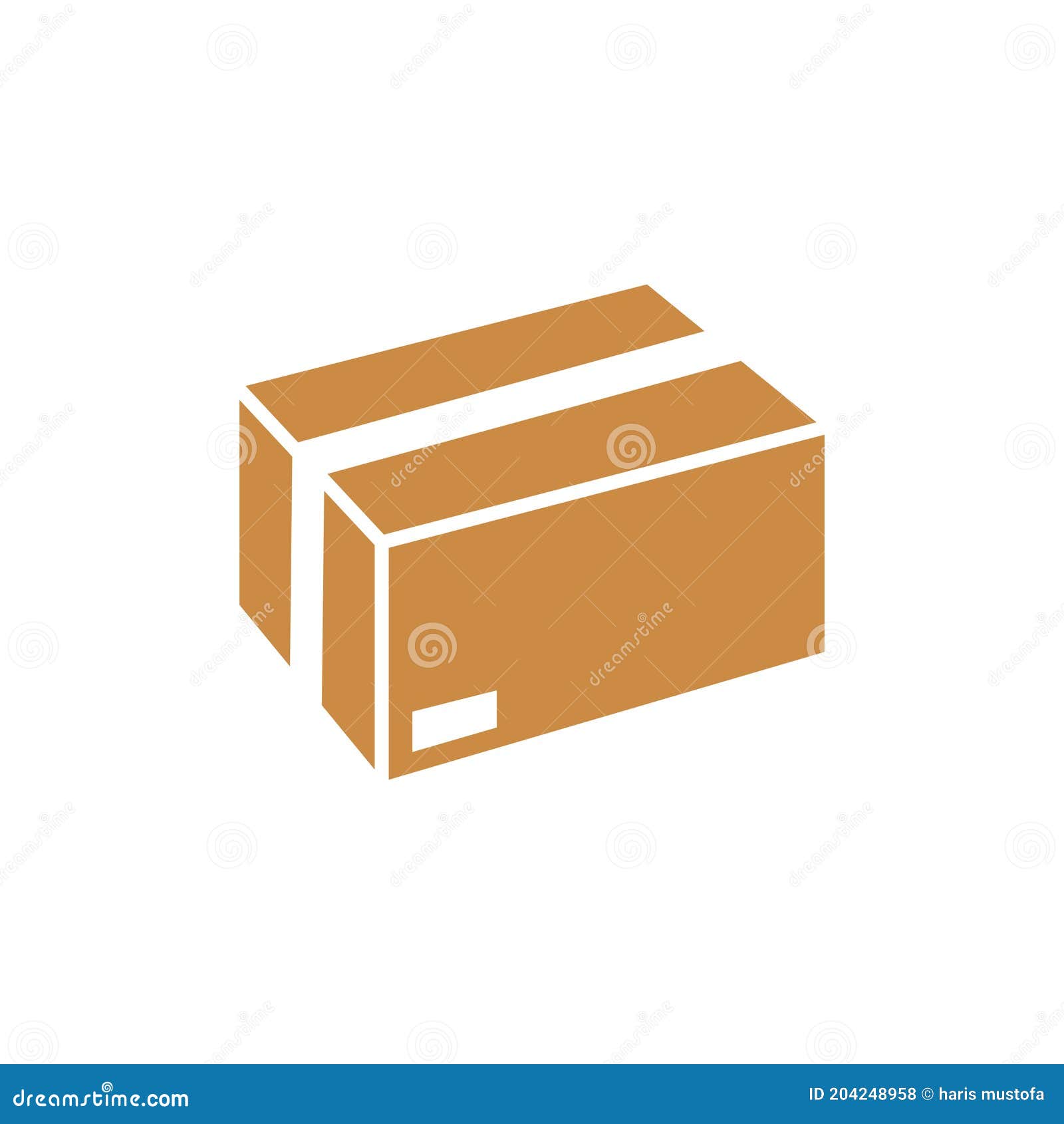 Packaging Box Icon Design Template Vector Isolated Illustration Stock ...