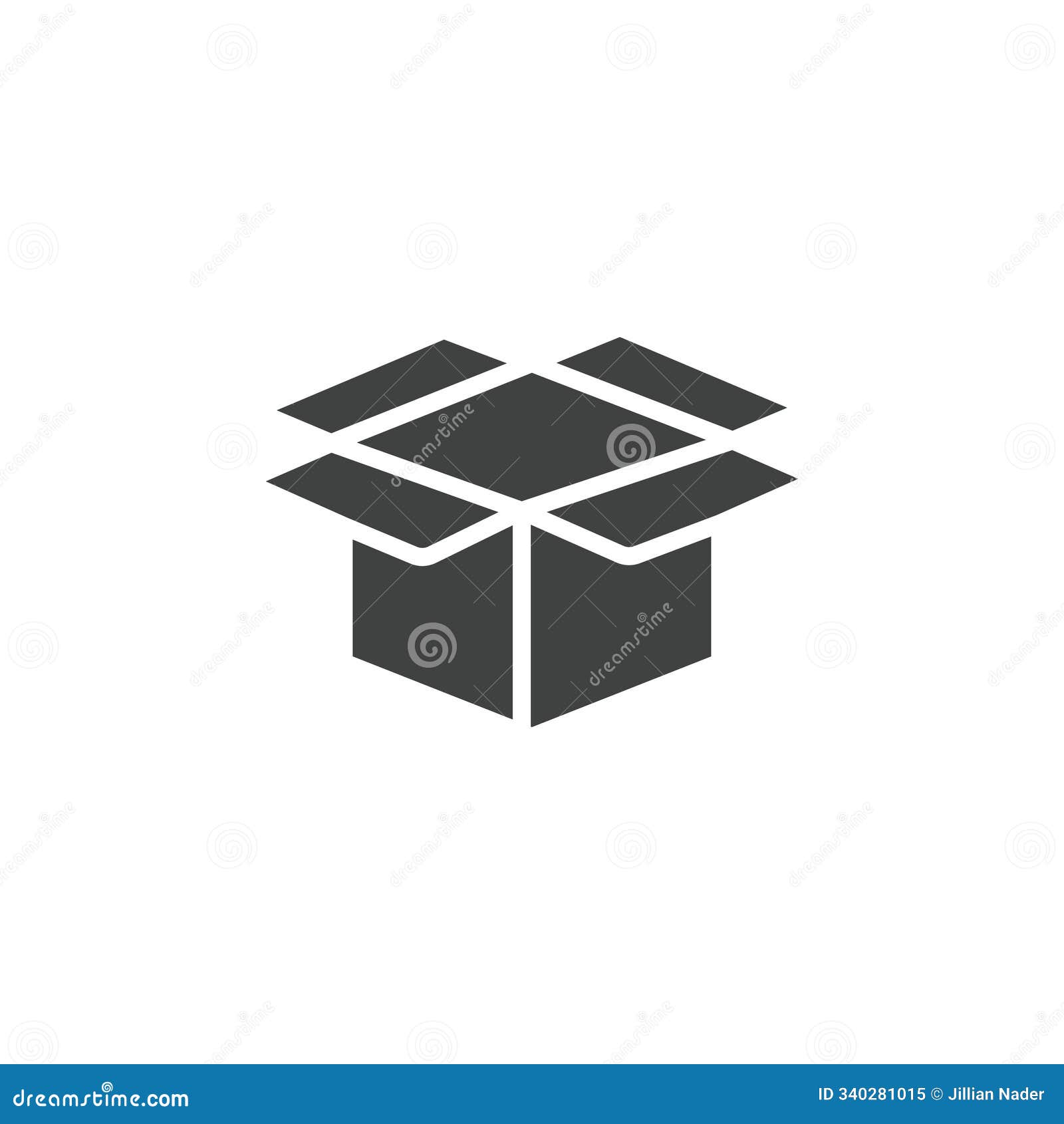 Packaging Box Icon Simple Vector Symbol Stock Vector - Illustration of ...