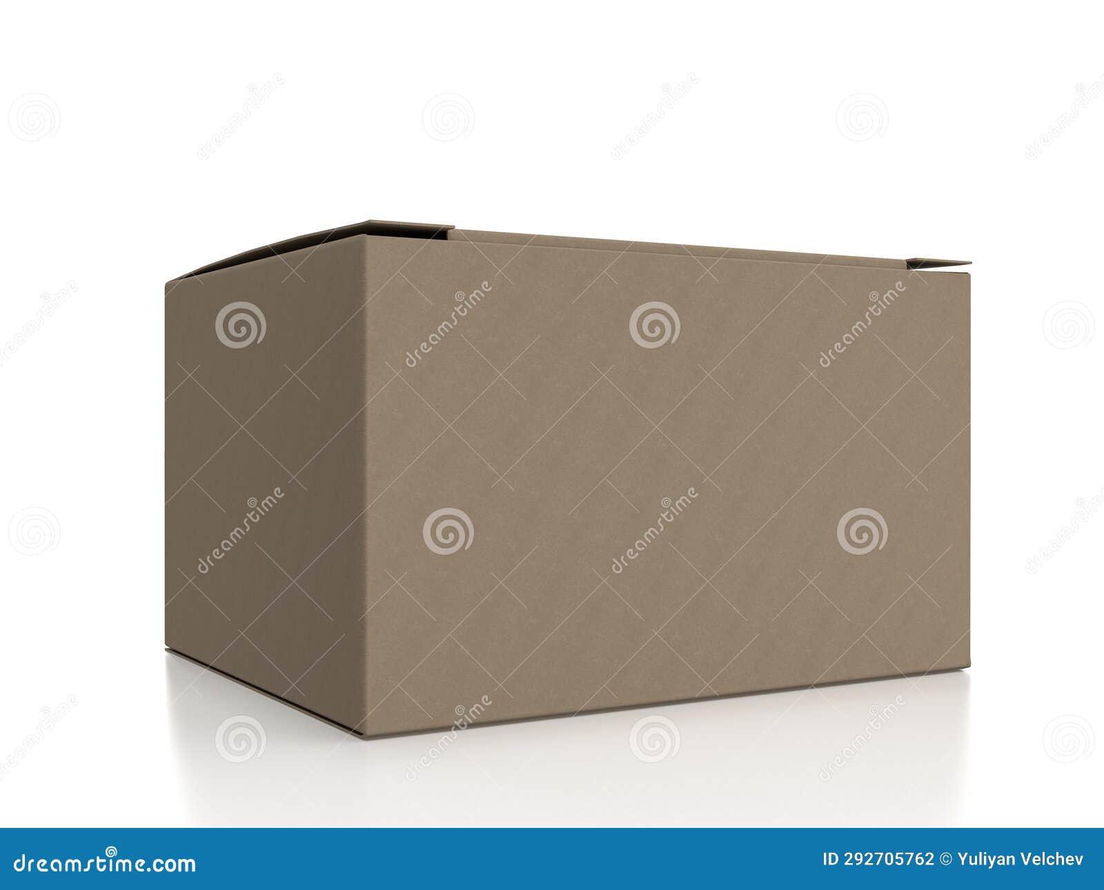 Packaging box stock illustration. Illustration of isolated - 292705762