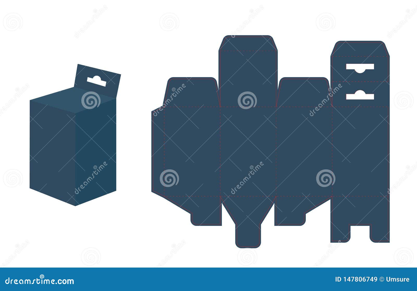 Packaging design of box - stock vector. Illustration of skin - 147806749