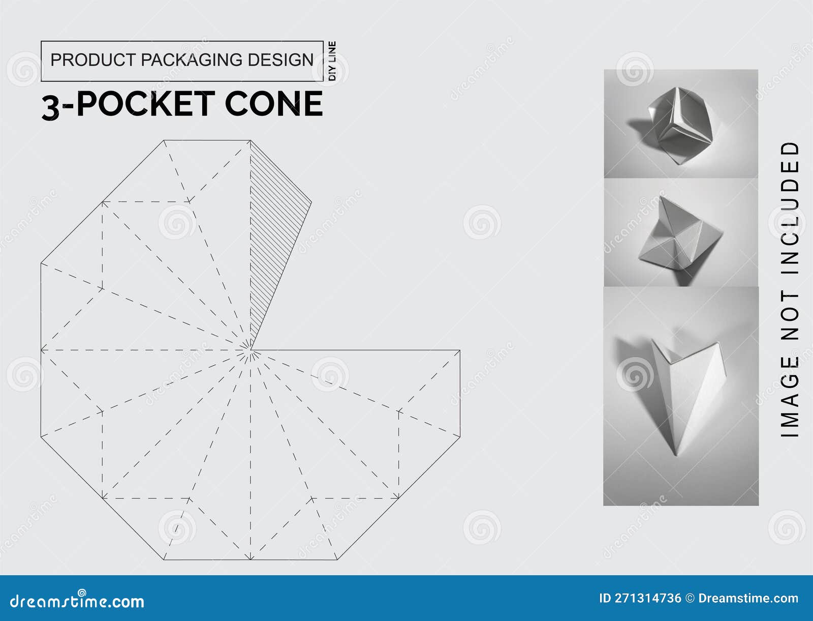 Product Packaging Design Template Stock Illustration - Illustration of ...