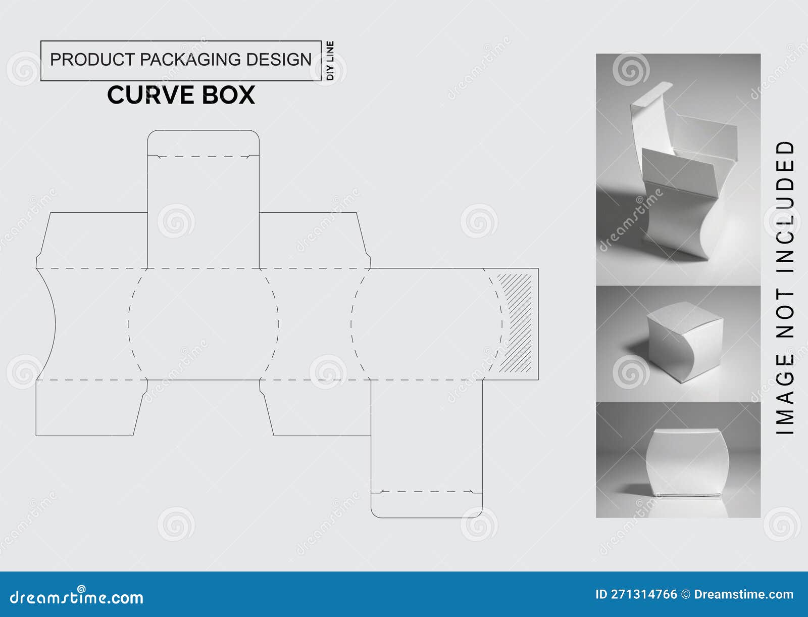 Product Packaging Design Template Stock Illustration - Illustration of ...