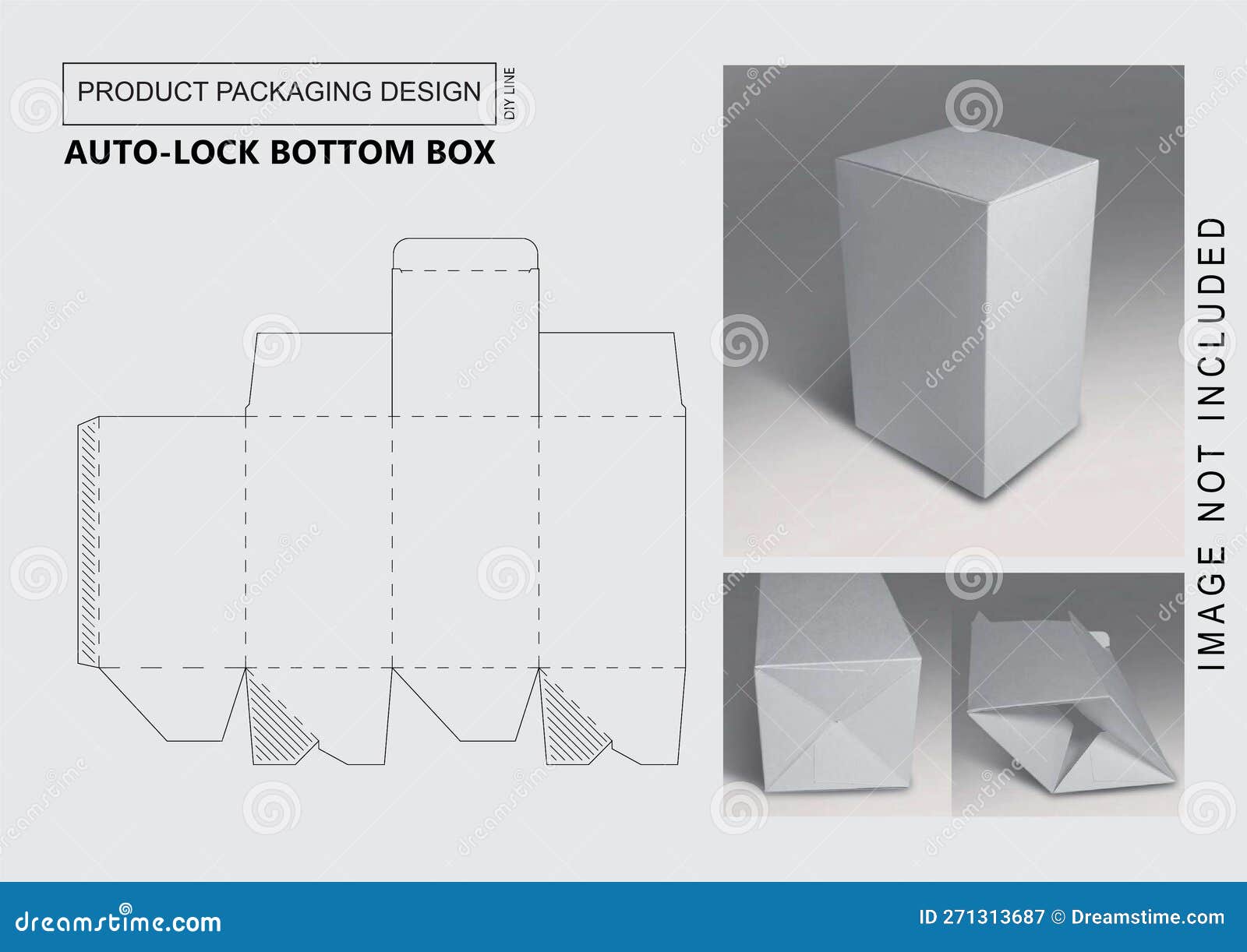 Product Packaging Design Template Stock Illustration - Illustration of ...