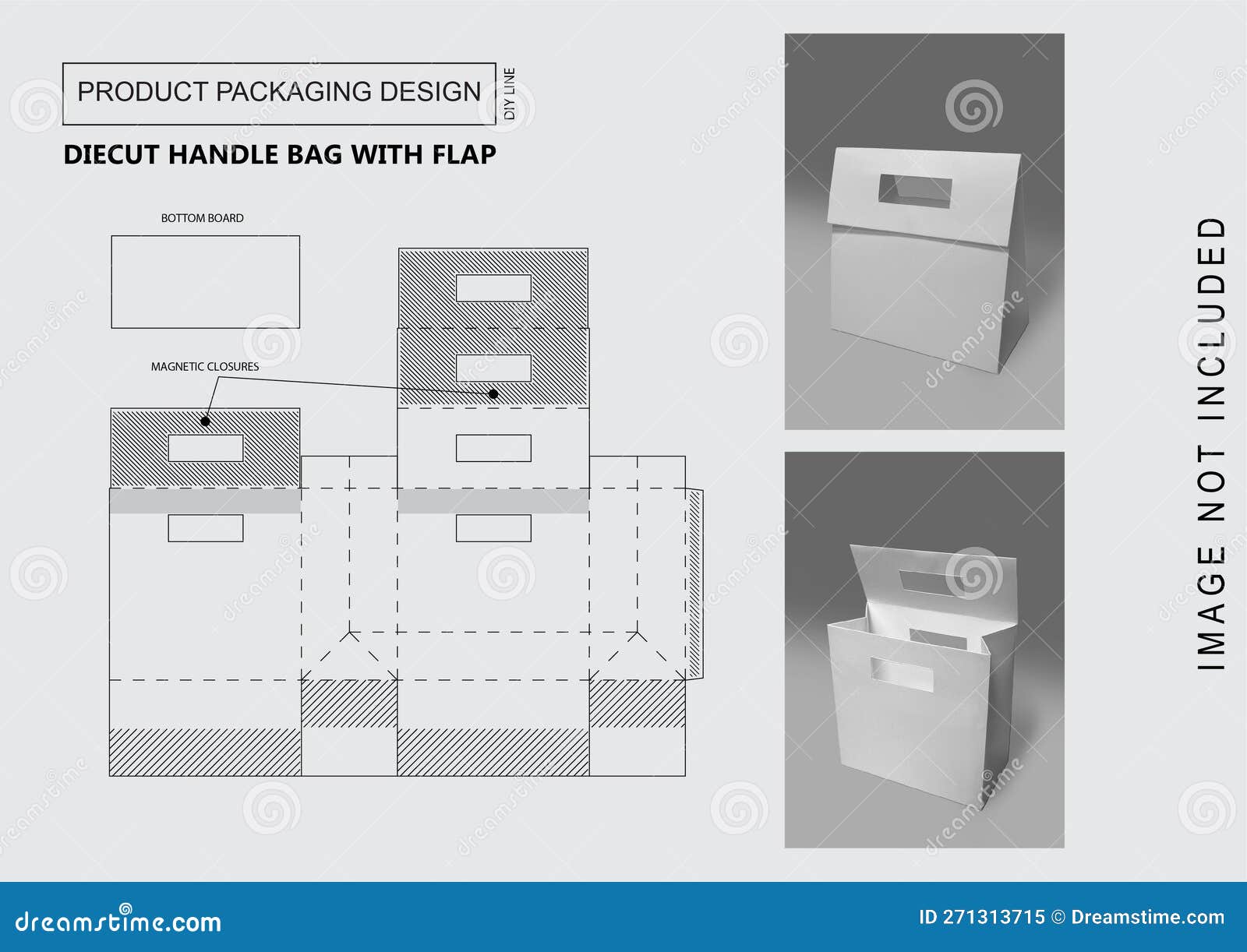 Product Packaging Design Template Stock Illustration - Illustration of ...