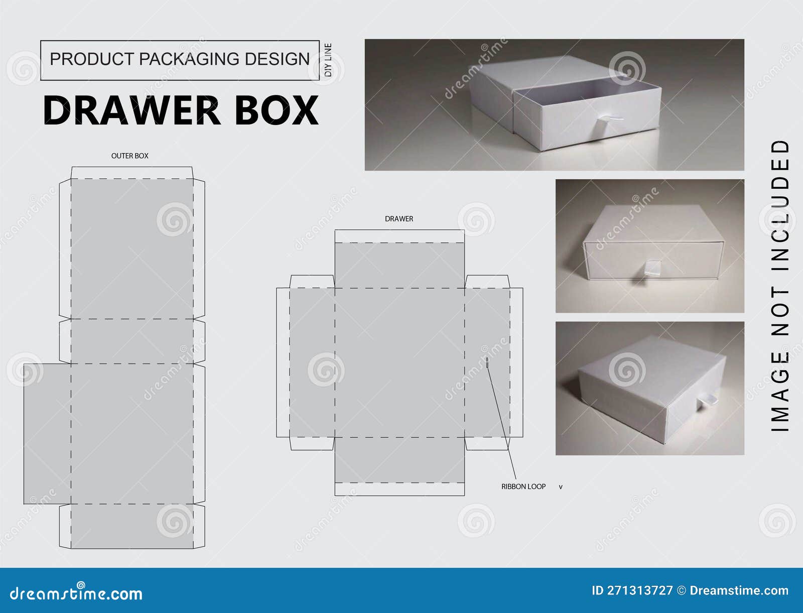 Product Packaging Design Template Stock Illustration - Illustration of ...