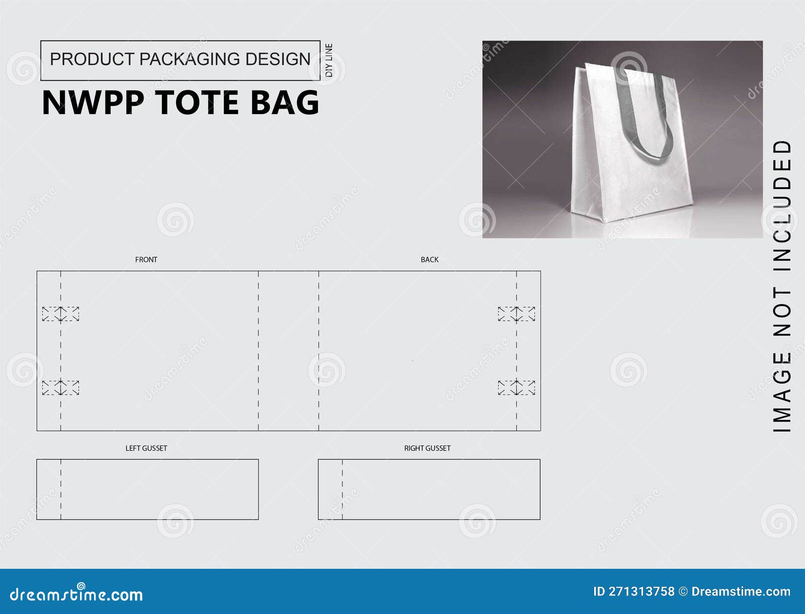 Product Packaging Design Template Stock Illustration - Illustration of ...
