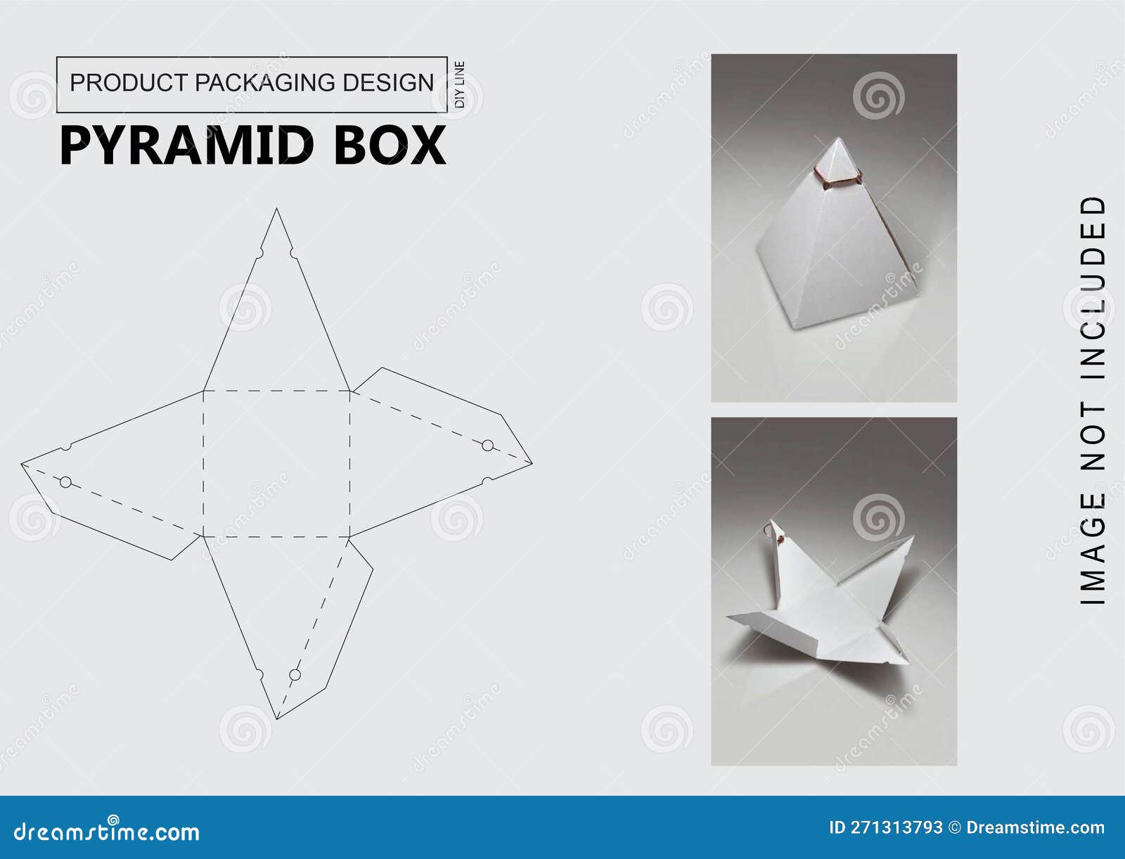Product Packaging Design Template Stock Illustration - Illustration of ...