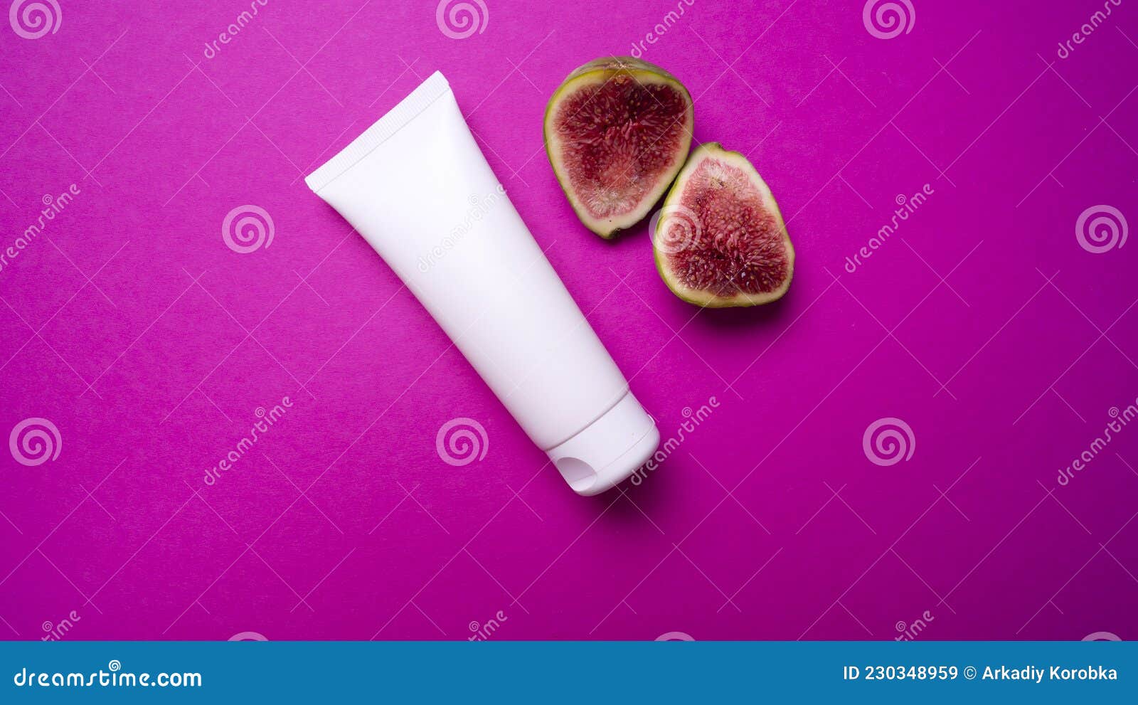 Clean Packaging of Hand or Face Cream Stock Image - Image of mock ...
