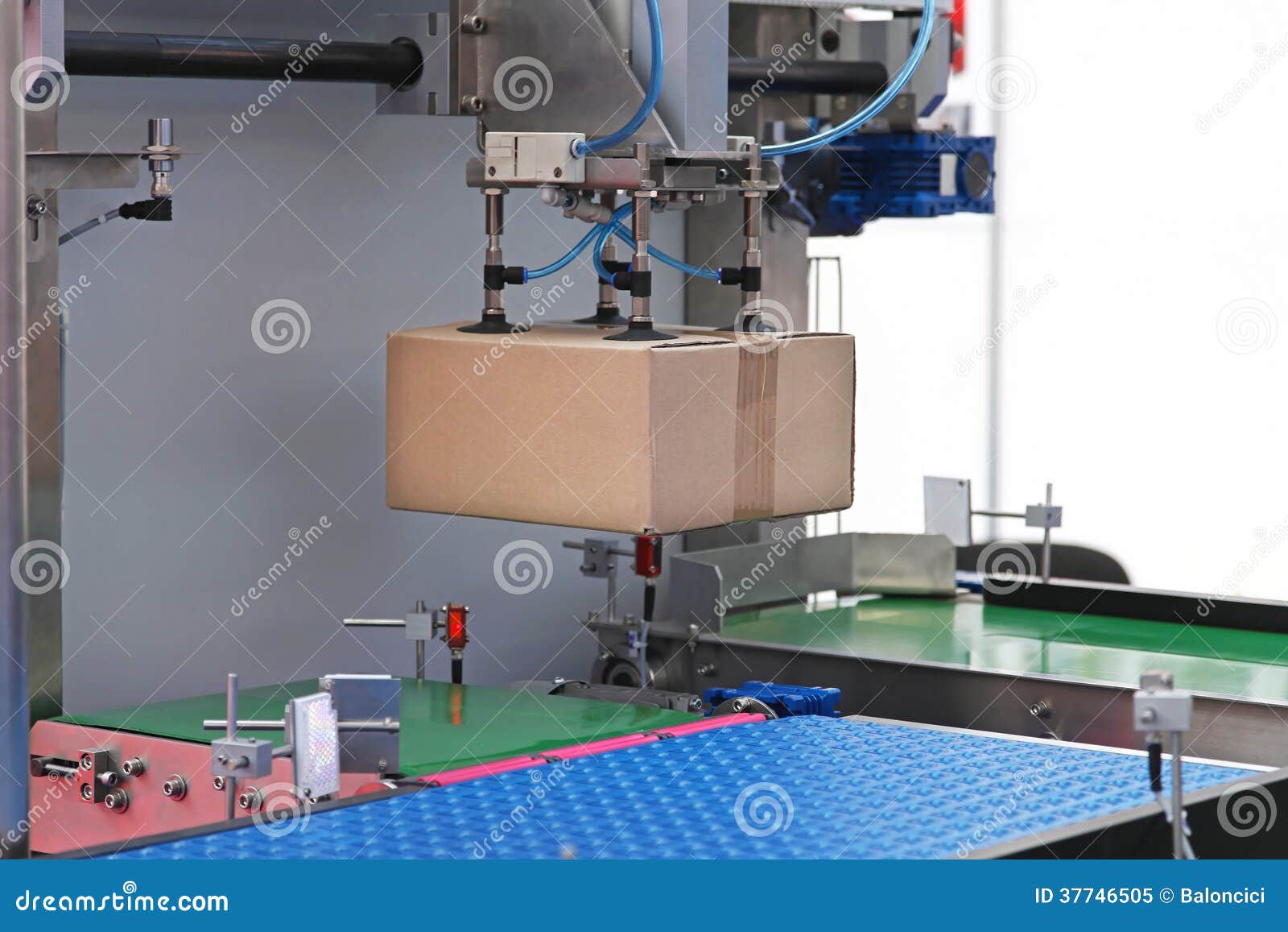 Packaging industry stock image. Image of automation, transportation ...
