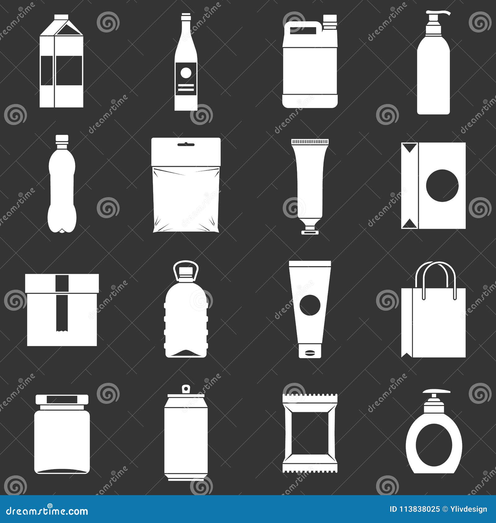 Packaging Items Icons Set Grey Vector Stock Vector - Illustration of ... Packaging Items Icons Set Grey Vector Stock Vector - Illustration of ...