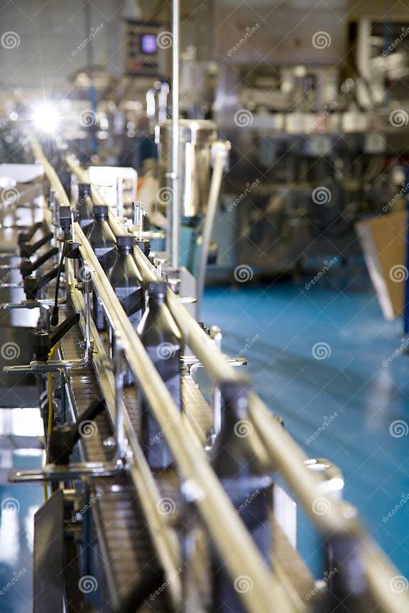 Packaging line stock photo. Image of containers, equipment - 12420420