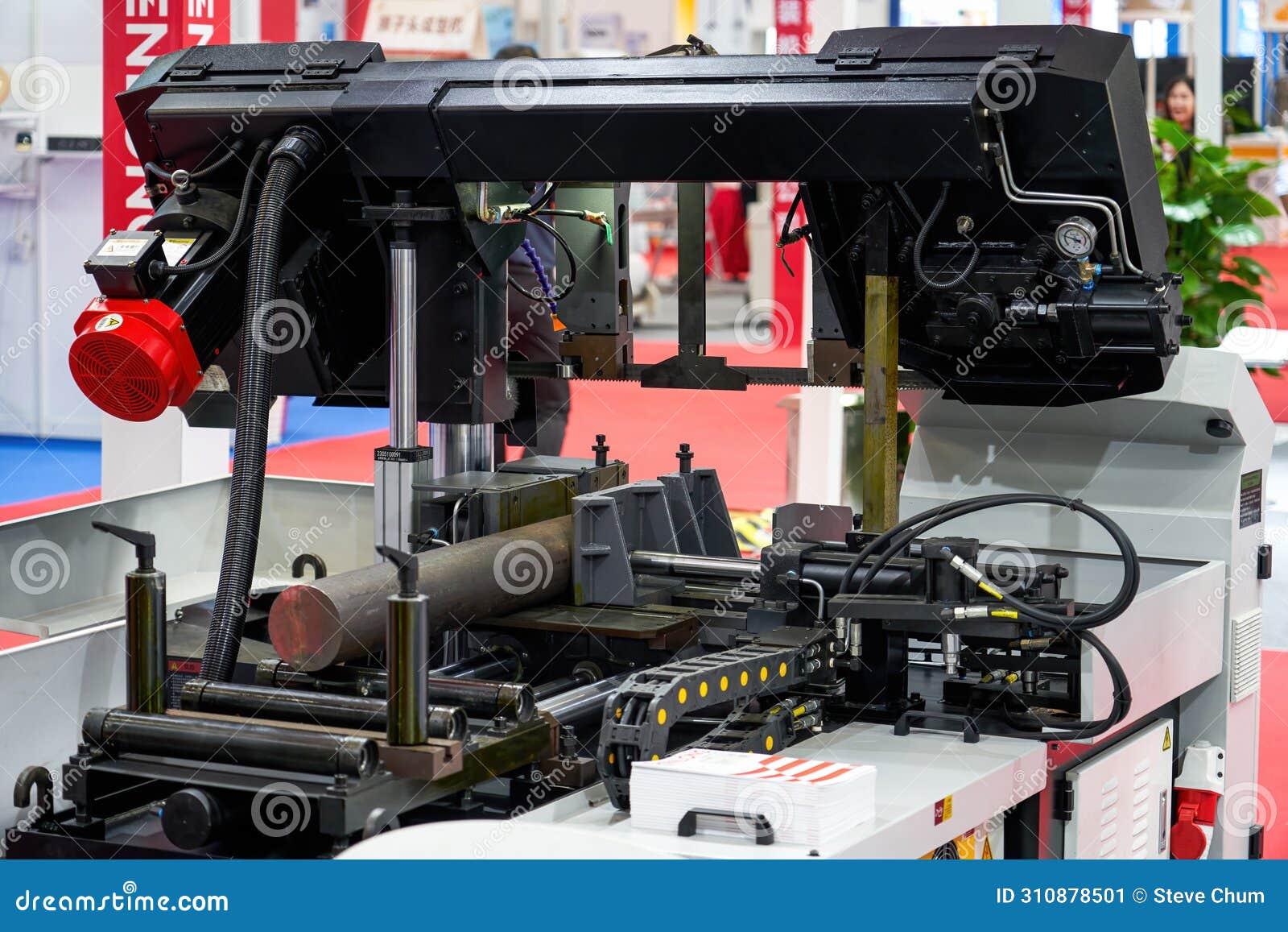Packaging Machine Assembly Line Equipment in Food Factory Stock Image ...