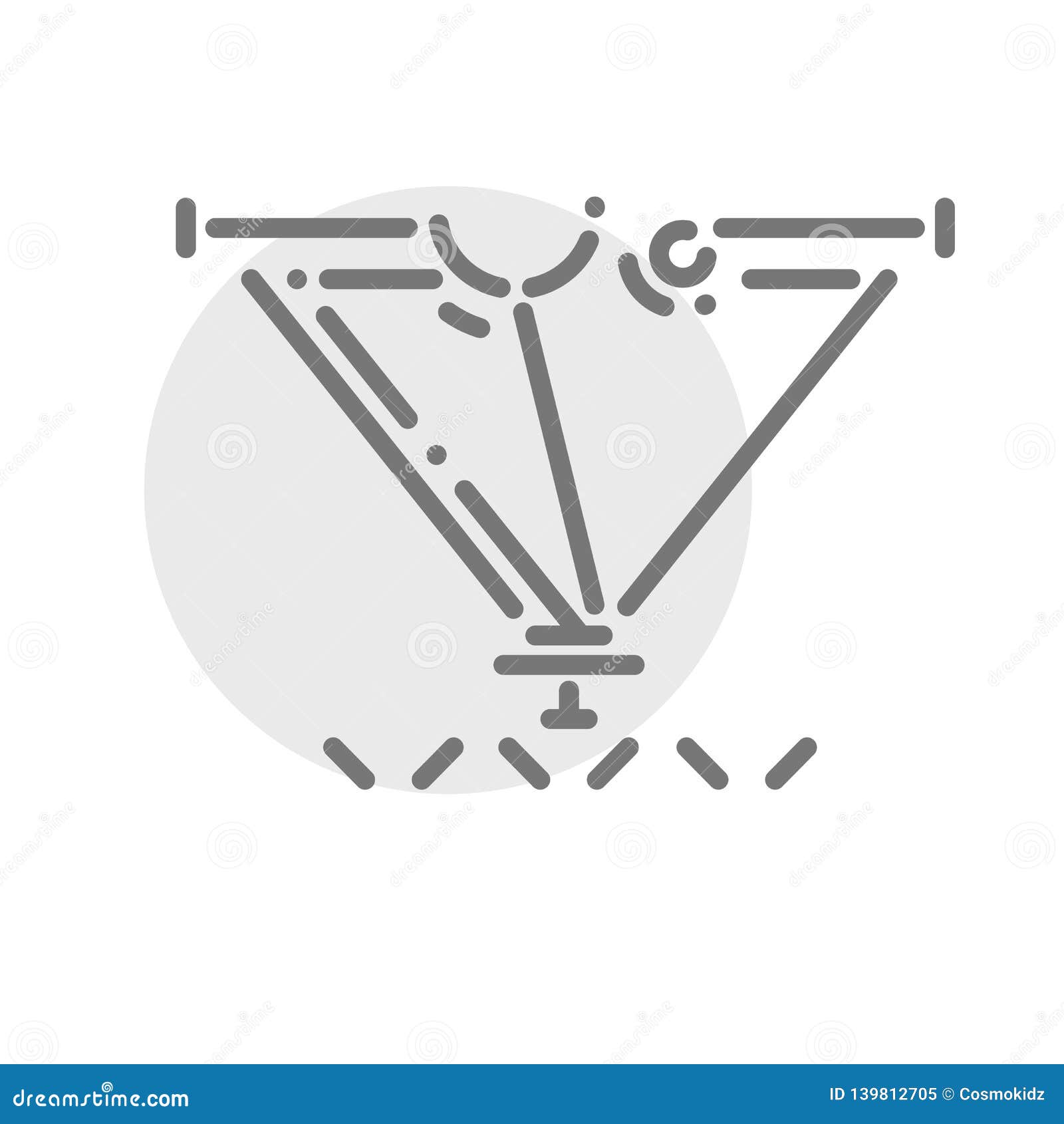 Packaging Machine Vector Icon, Automated Factory Equipment Sign Stock ...