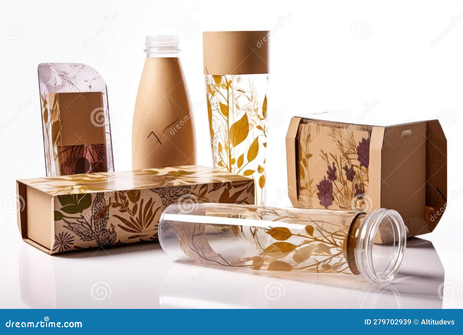 Packaging Made from Recycled or Reclaimed Materials, with the Product ...