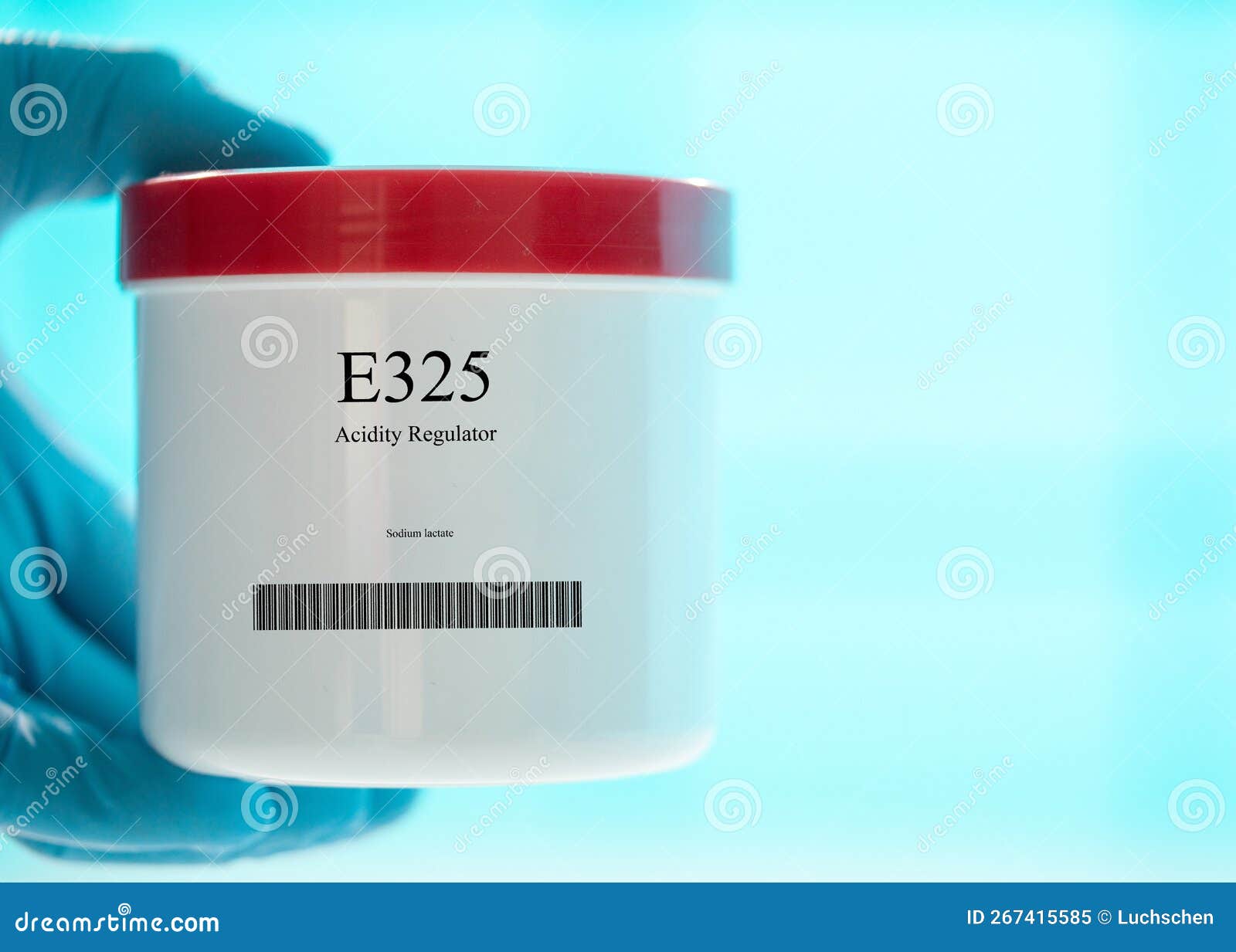 Packaging with Nutritional Supplements E325 Acidity Regulator Stock ...