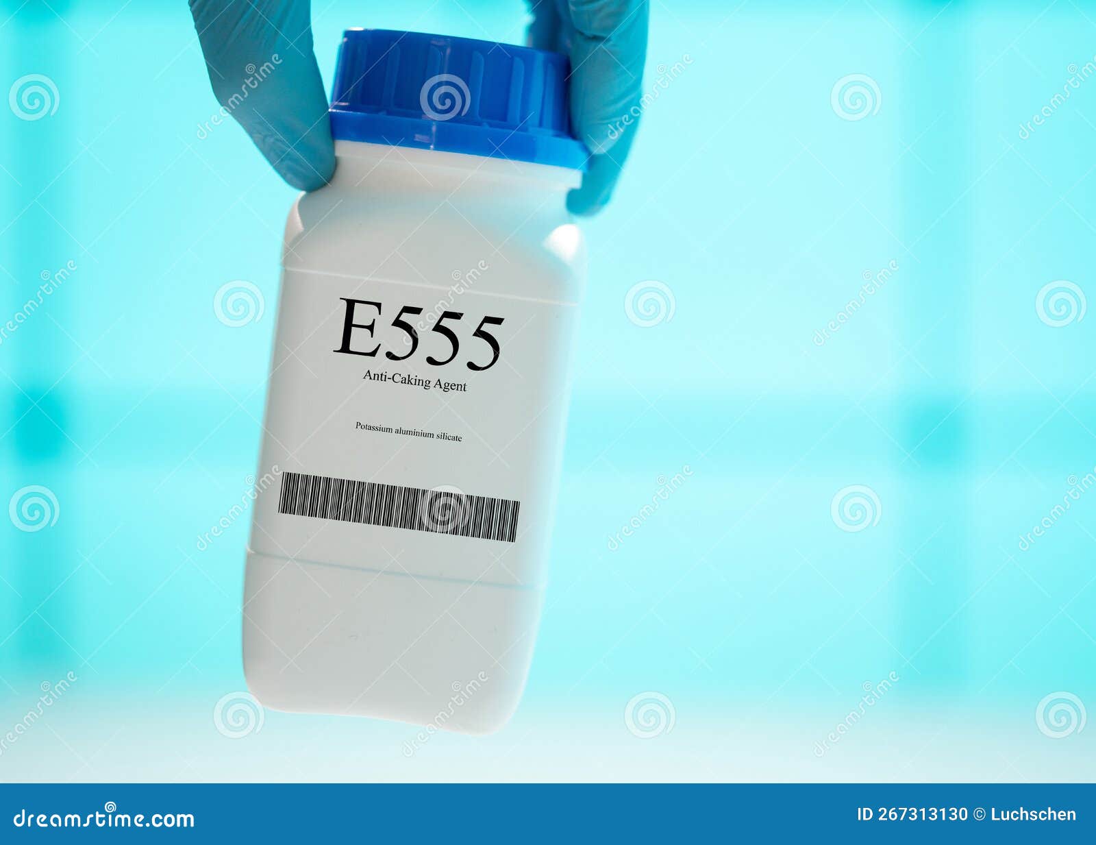 Packaging with Nutritional Supplements E555 Anti-caking Agent Stock Photo - Image of enumber ...