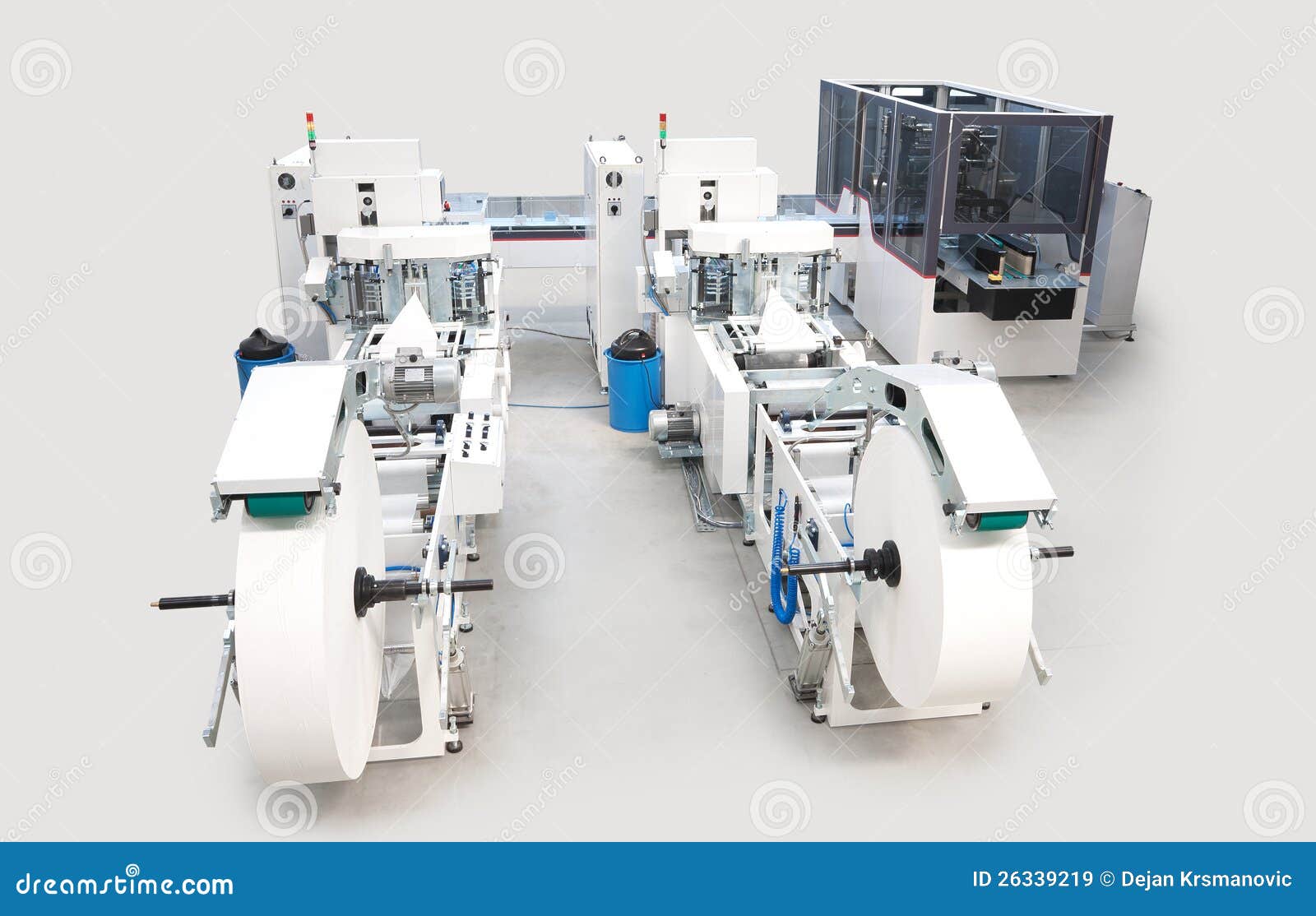 Packaging and Printing Machines Stock Image - Image of press, outlook ...