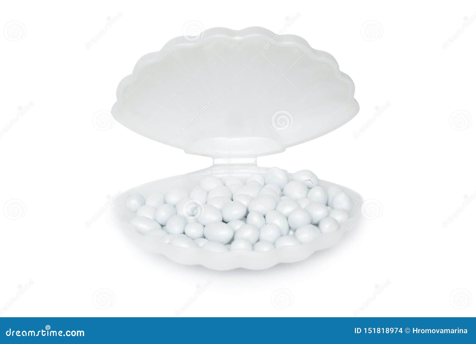 Packaging of Round Candies with Nuts in the Shell Stock Photo - Image ...