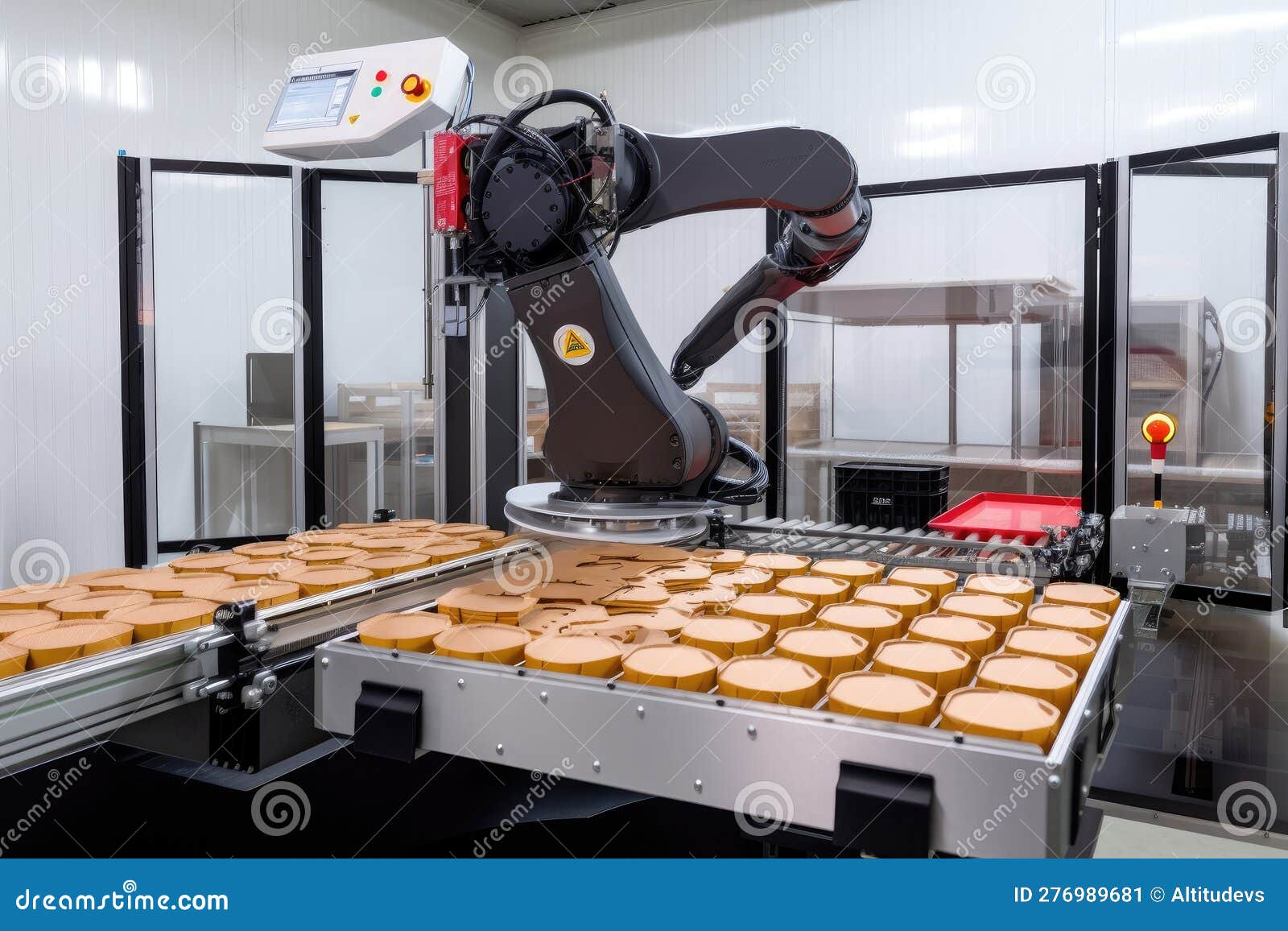 Packaging and Sorting Robot, Arranging Products Onto Shelf for Easy ...