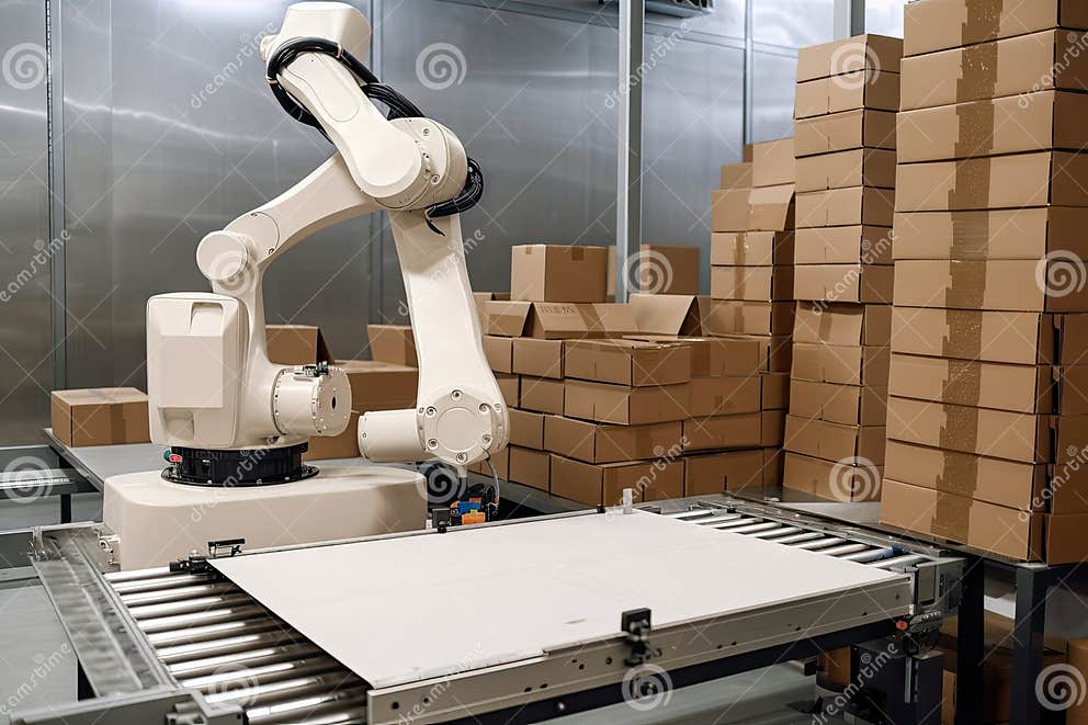 Packaging and Sorting Robot, Autonomously Placing Packages into ...