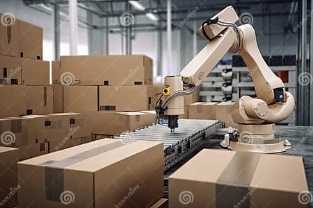 Packaging and Sorting Robot, Autonomously Placing Packages into ...