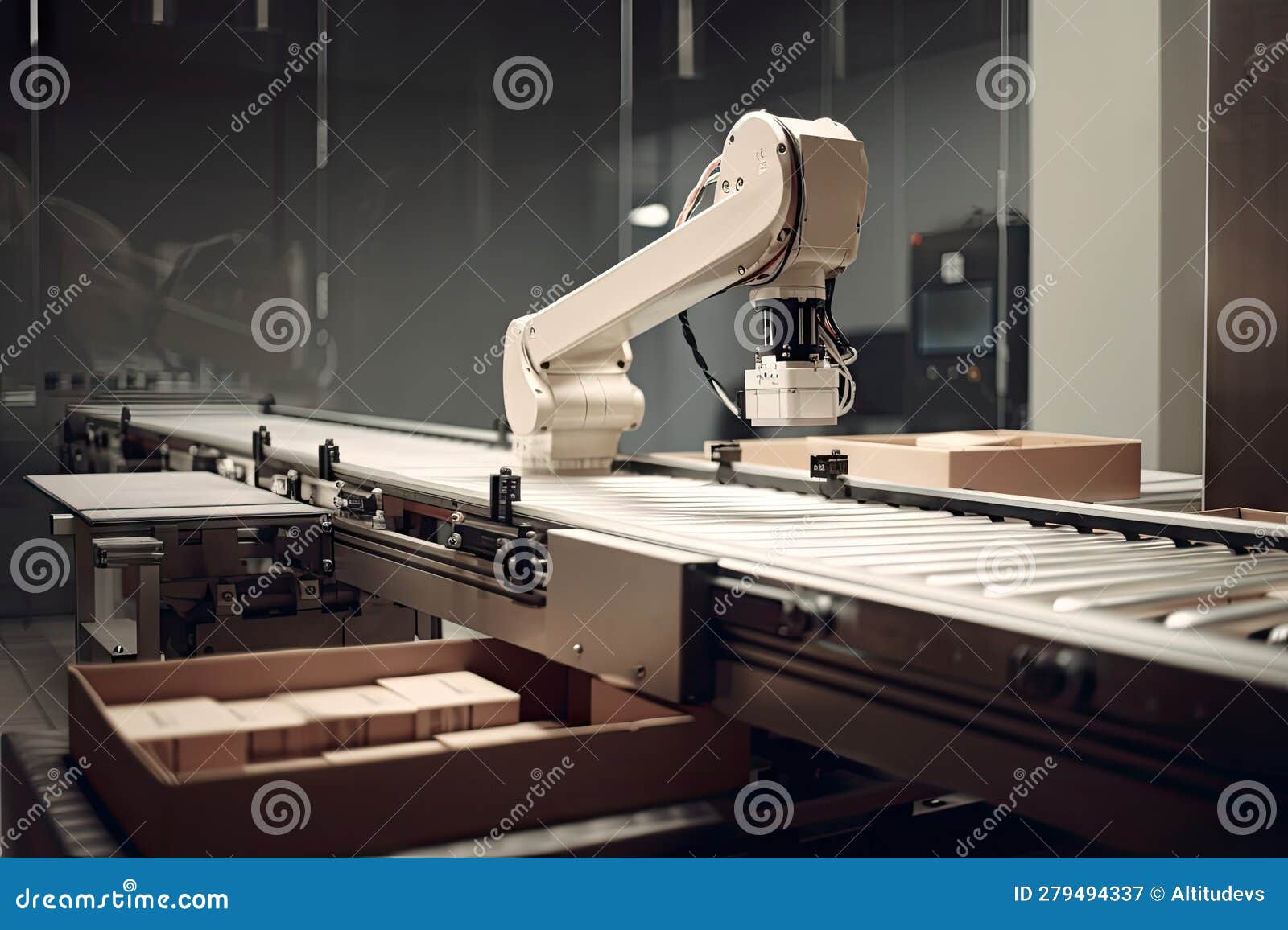 Packaging and Sorting Robot, Expertly Wrapping Delicate Products with ...