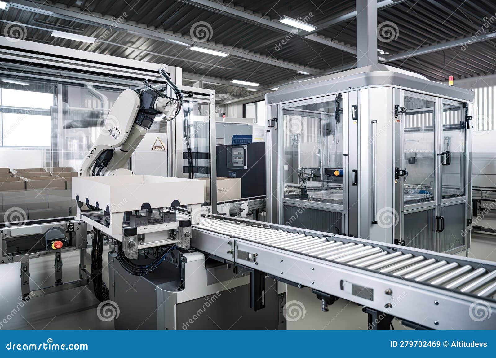 Packaging and Sorting Robot, with Its Advanced Sensor System and ...