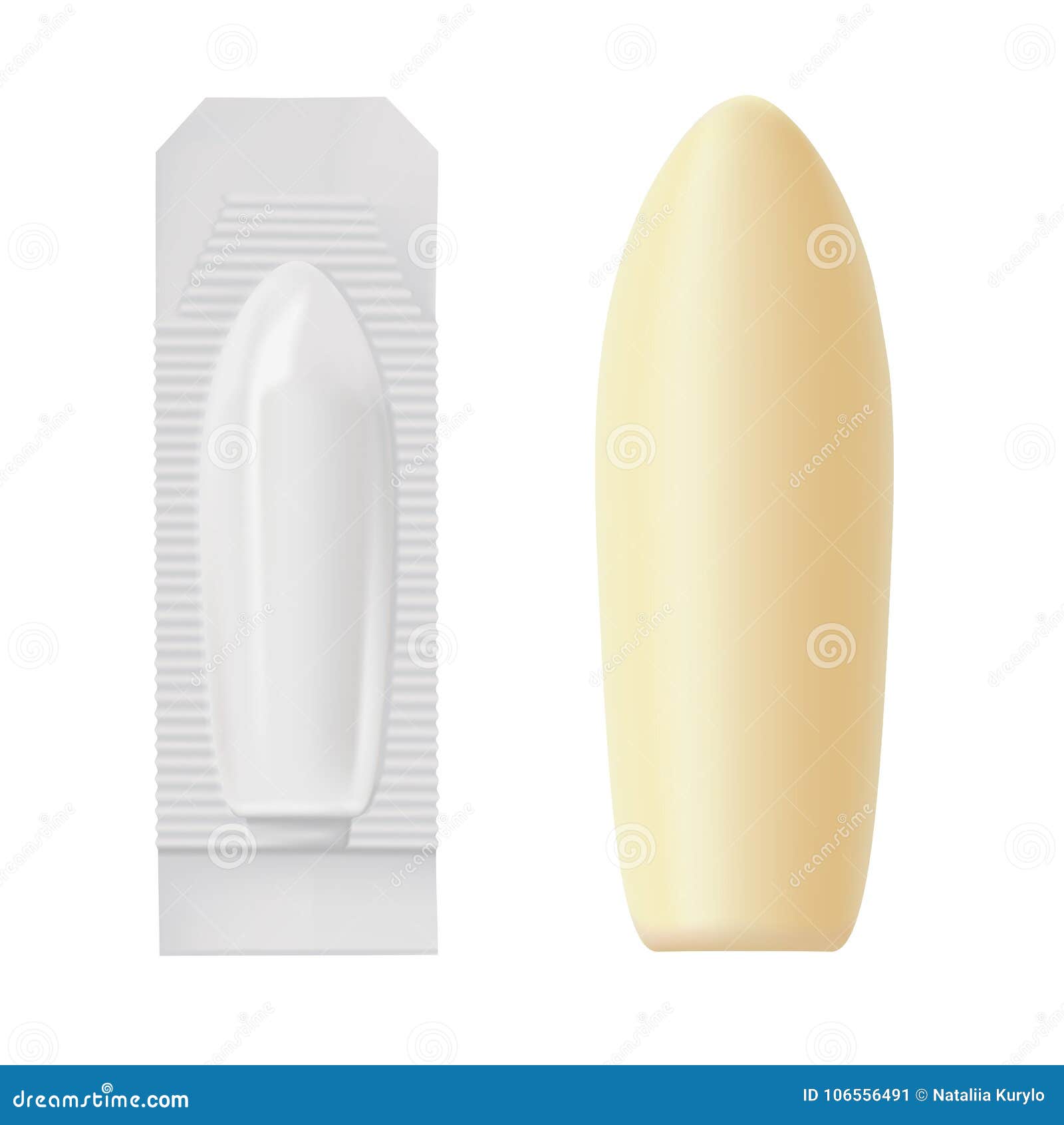 Packaging For Suppositories Vector Illustration | CartoonDealer.com ...