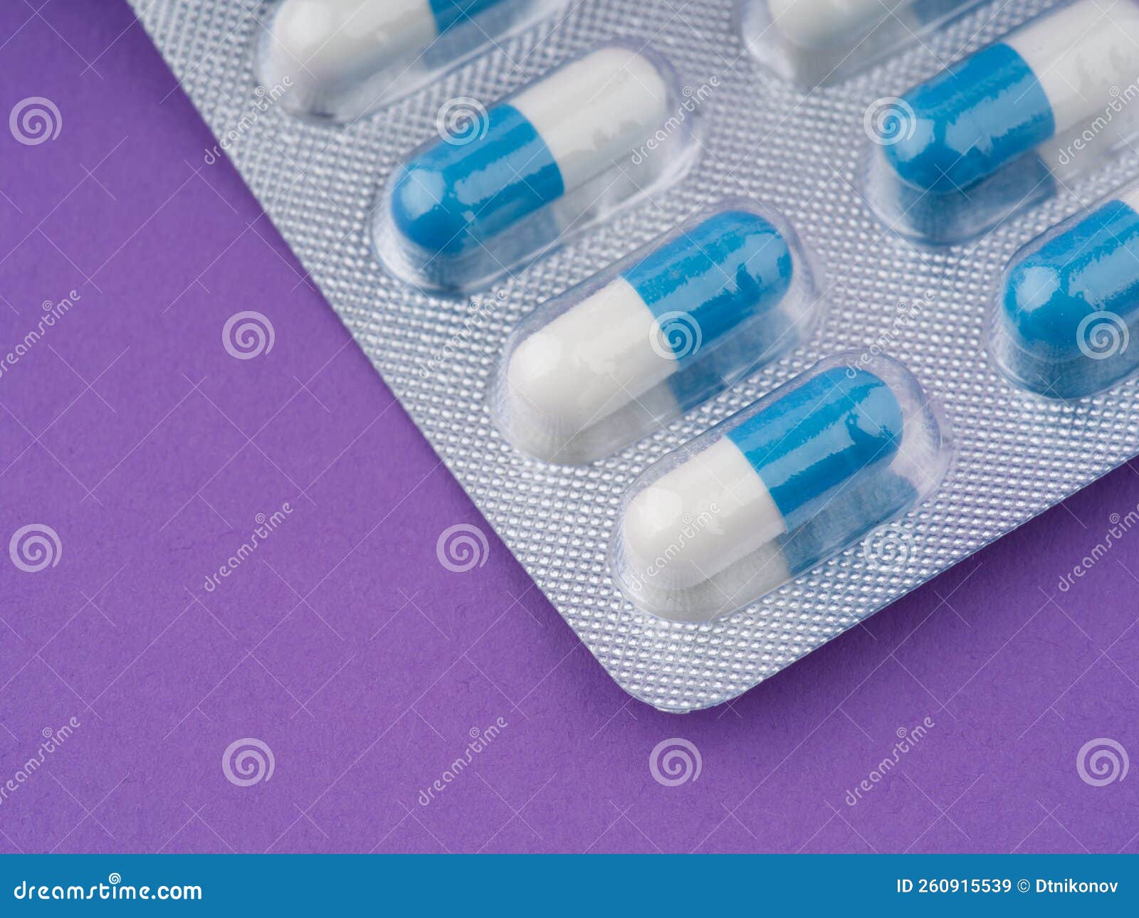 Packaging of Tablets Closeup. Space for Text Stock Image - Image of ...