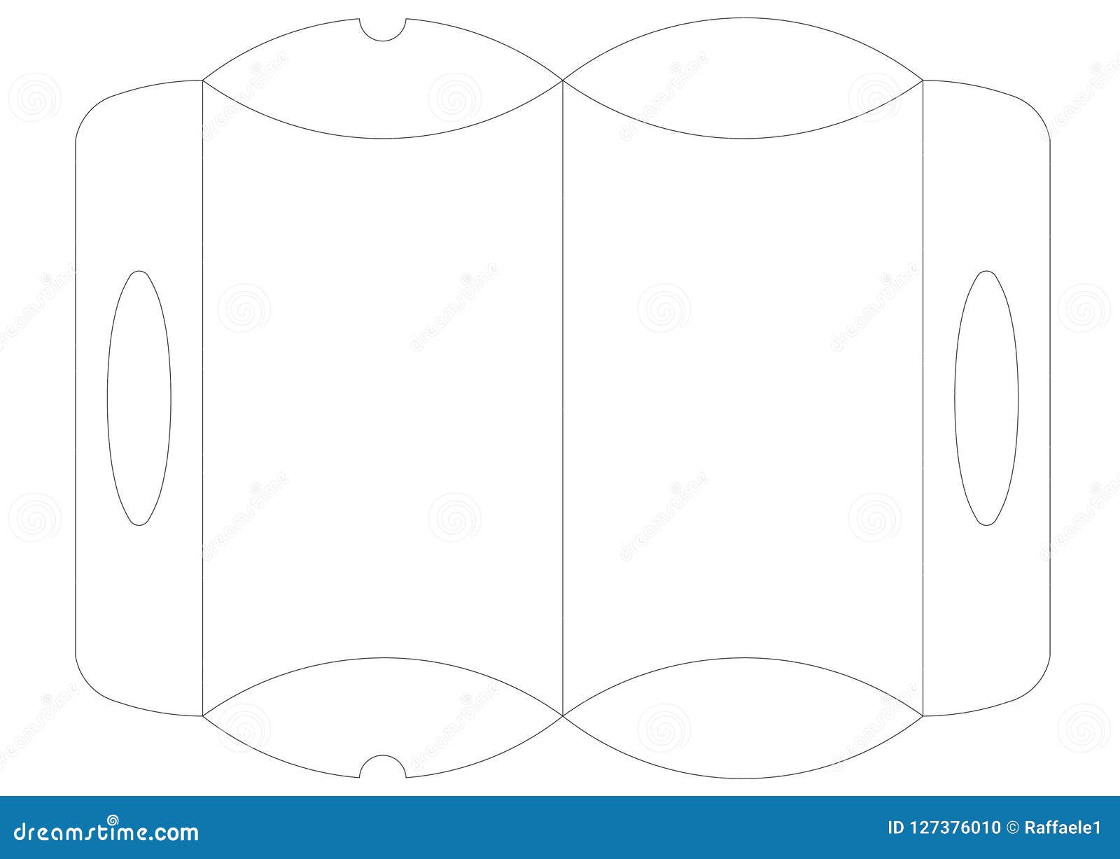 Packaging Template Case Vector Stock Vector - Illustration of packaging ...