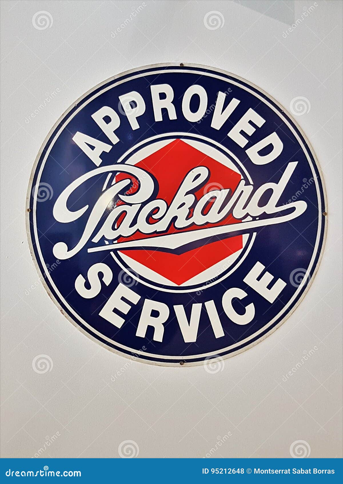 Packard foto de archivo editorial. Imagen de emblema - 95212648