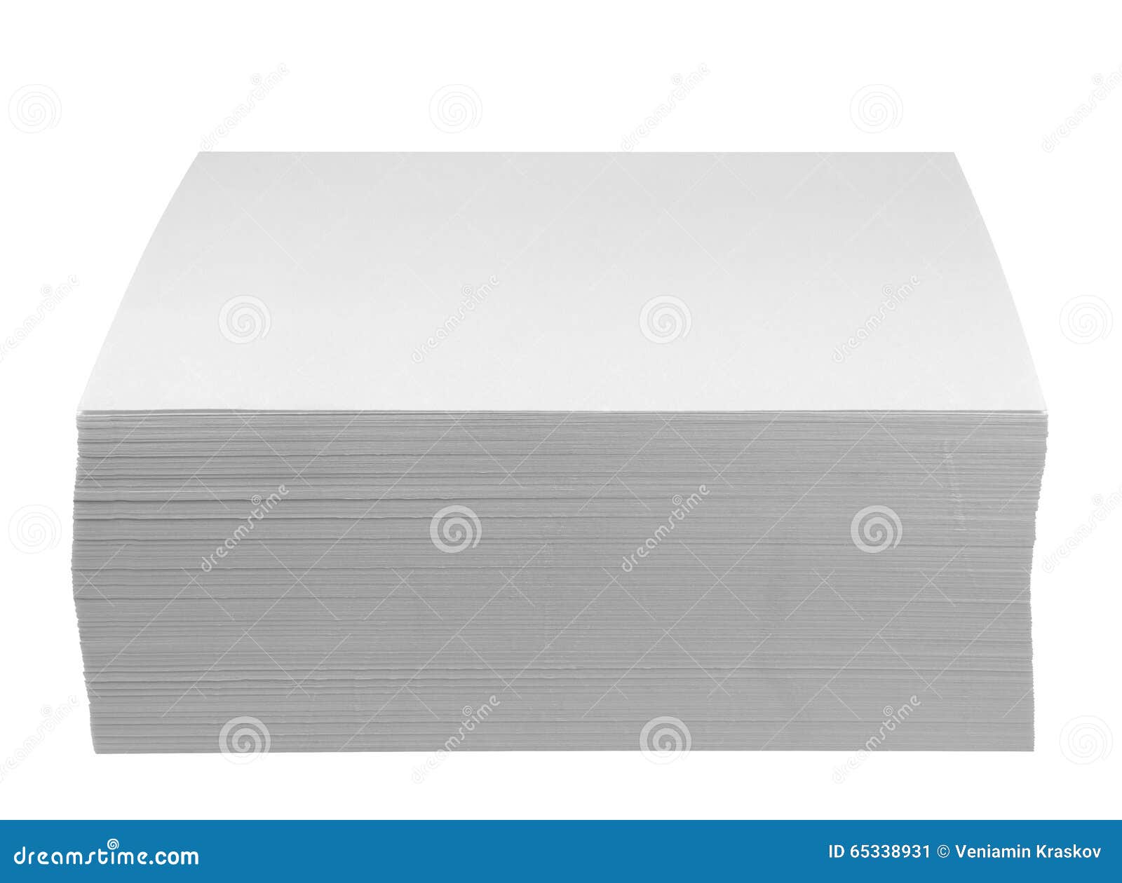 Packed block of note paper stock image. Image of information - 65338931