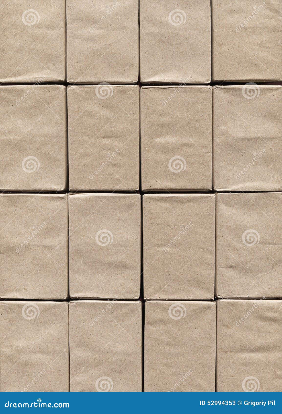 Packed boxes. Background. stock image. Image of carton - 52994353