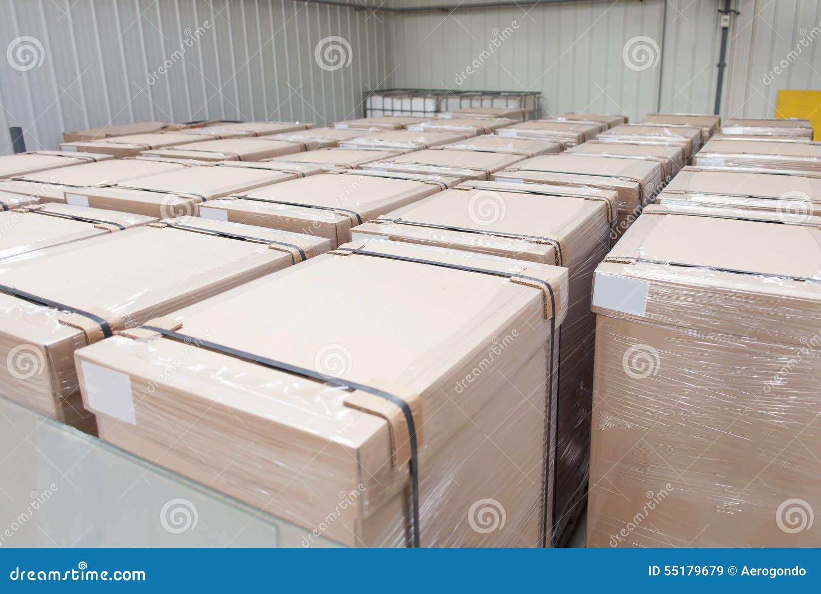 Packed boxes stock image. Image of shipping, parcel, closed - 55179679