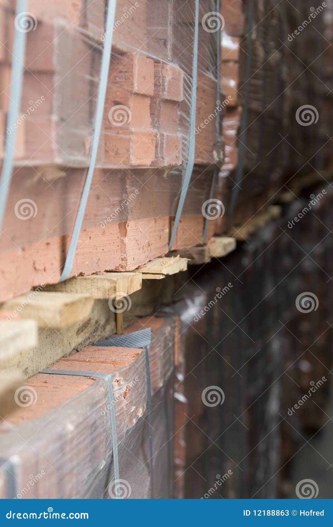 Packed bricks stock image. Image of covered, stone, hard - 12188863