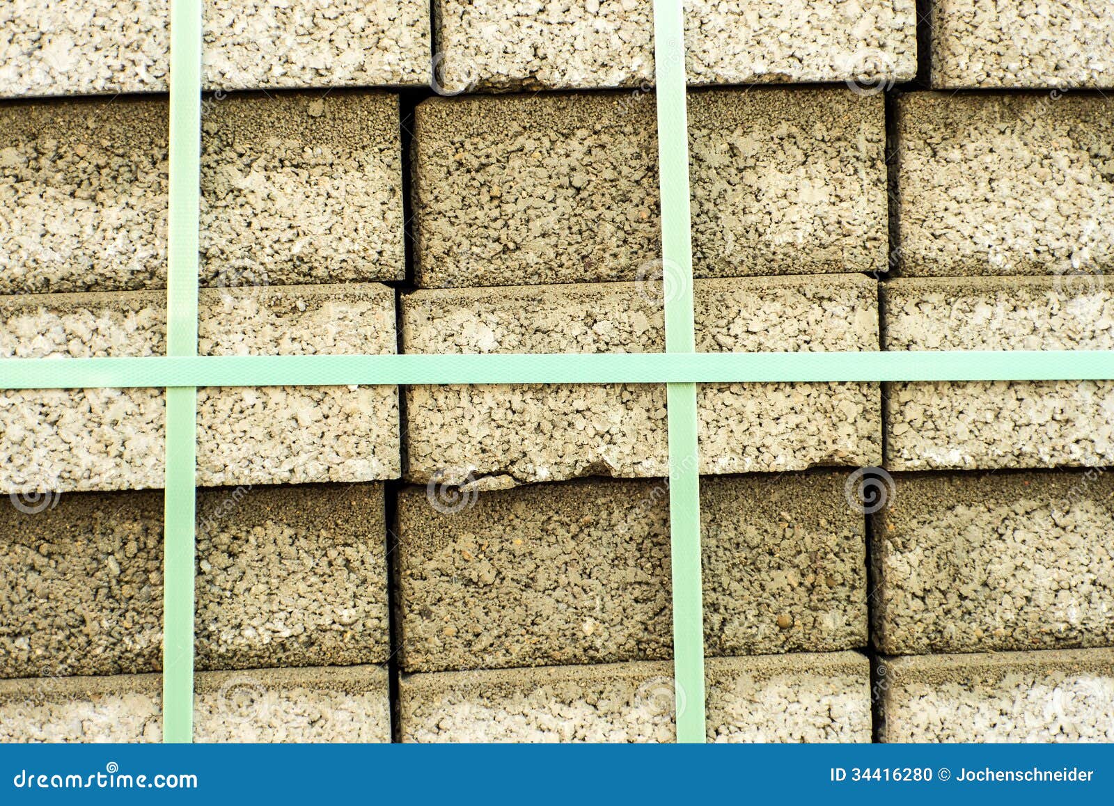 Packed clinker bricks stock photo. Image of anew, clinker - 34416280