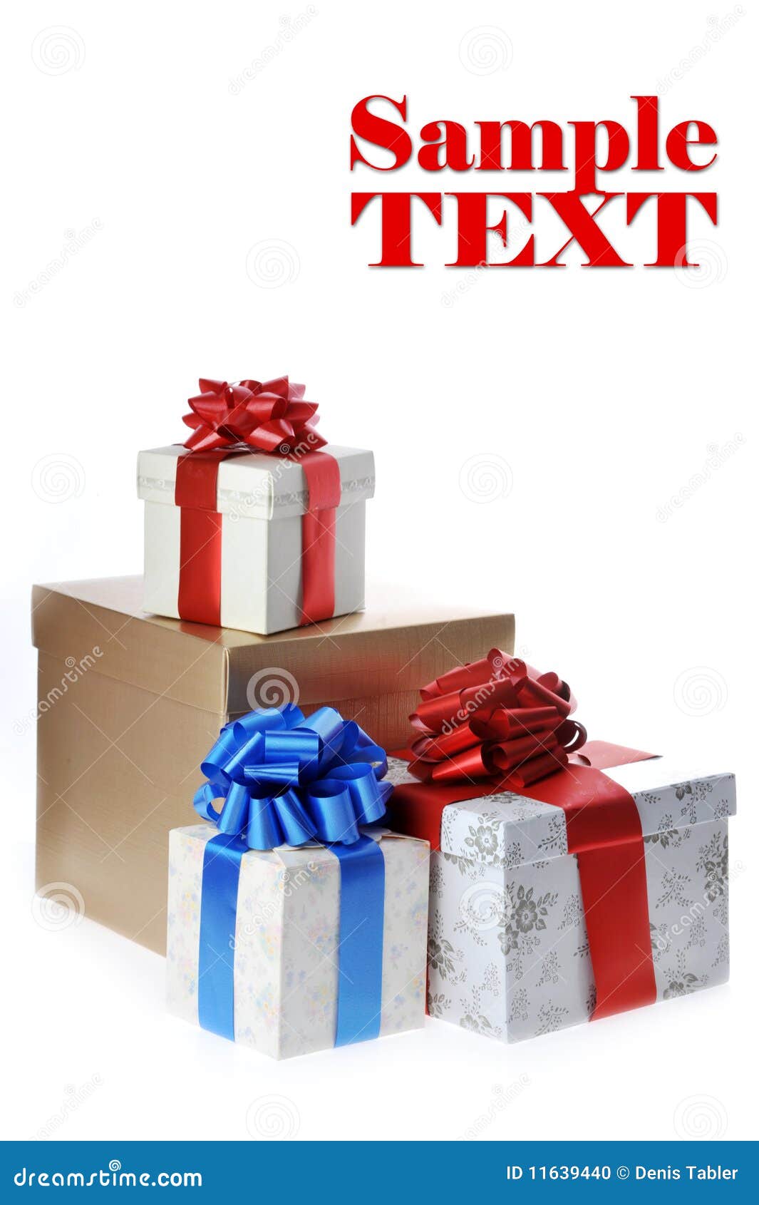 Packed gifts stock photo. Image of wrapping, season, life - 11639440