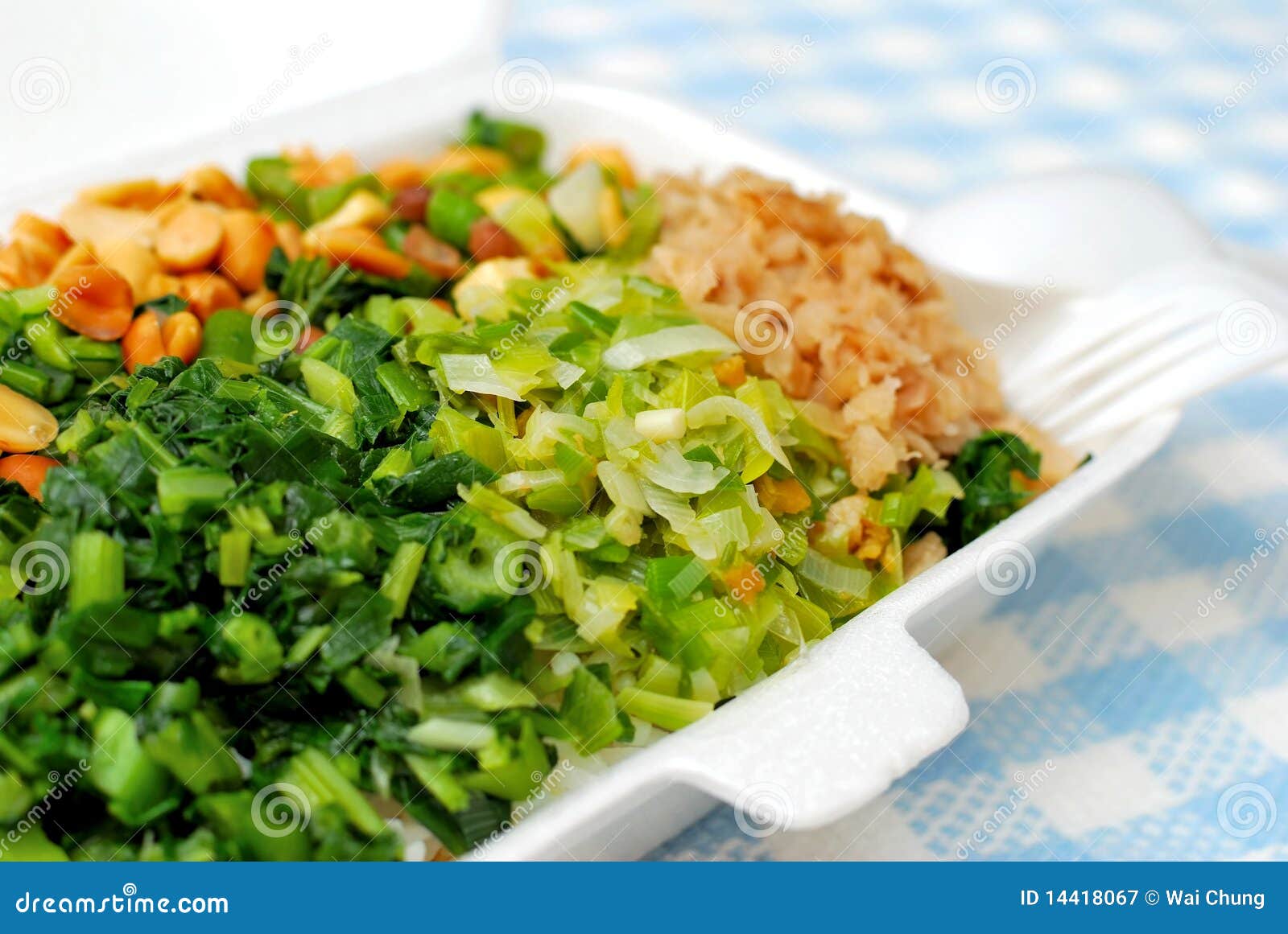 Packed Meal with Variety of Vegetables Stock Image - Image of slimming ...