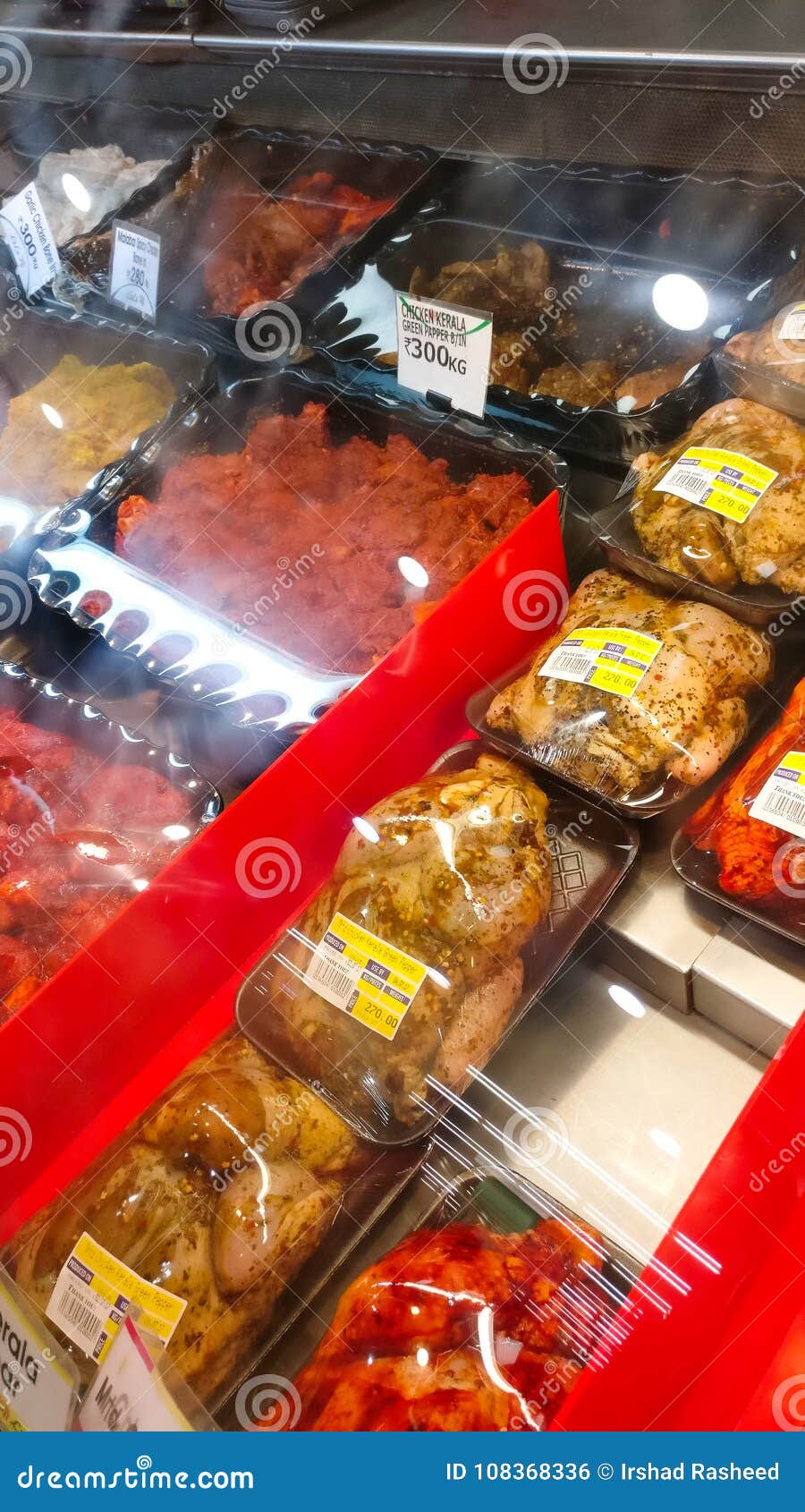 Packed raw chicken stock photo. Image of sliced, chicken - 108368336