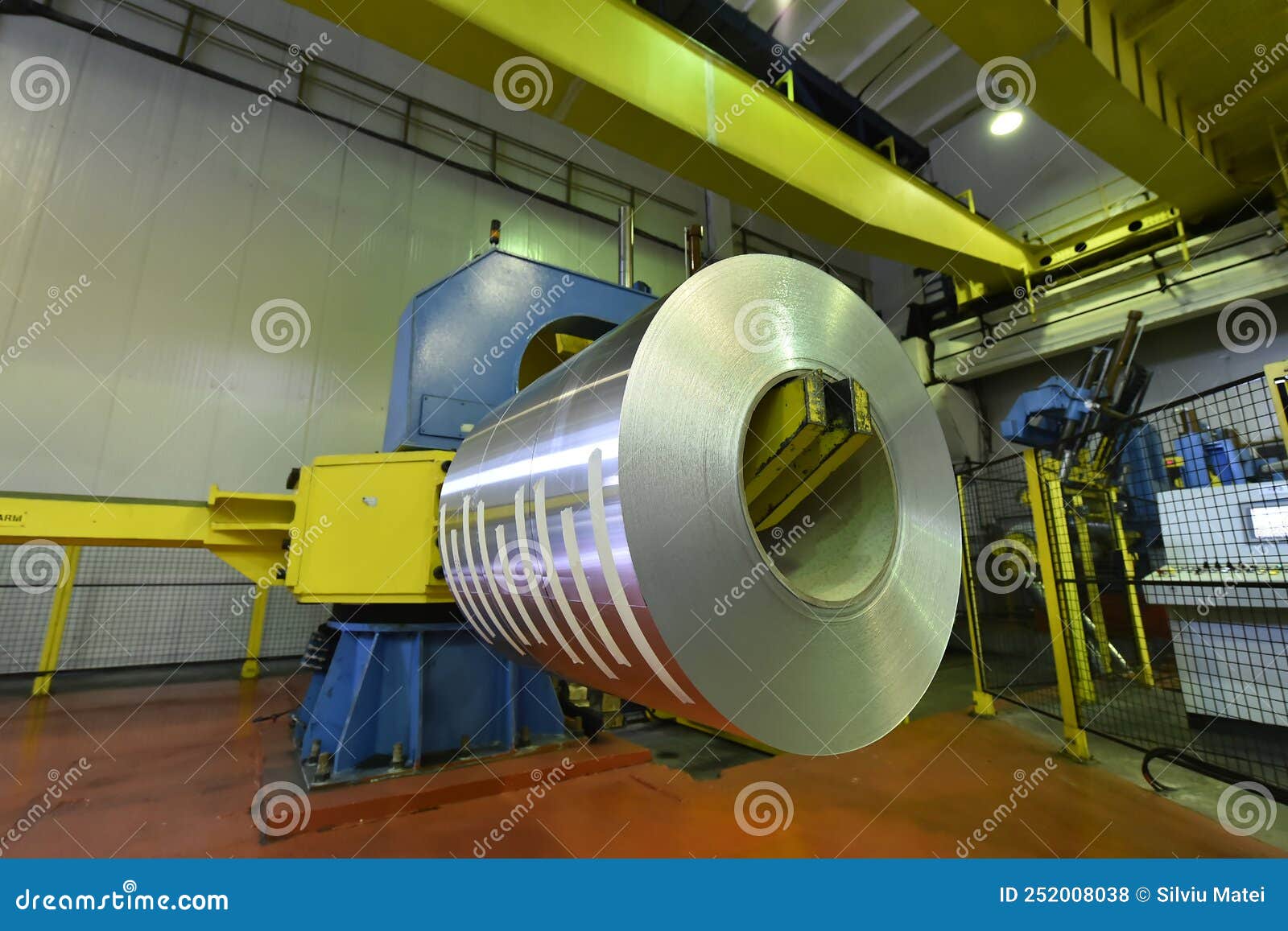 Packed Rolls Of Steel Sheet Royalty-Free Stock Photography ...