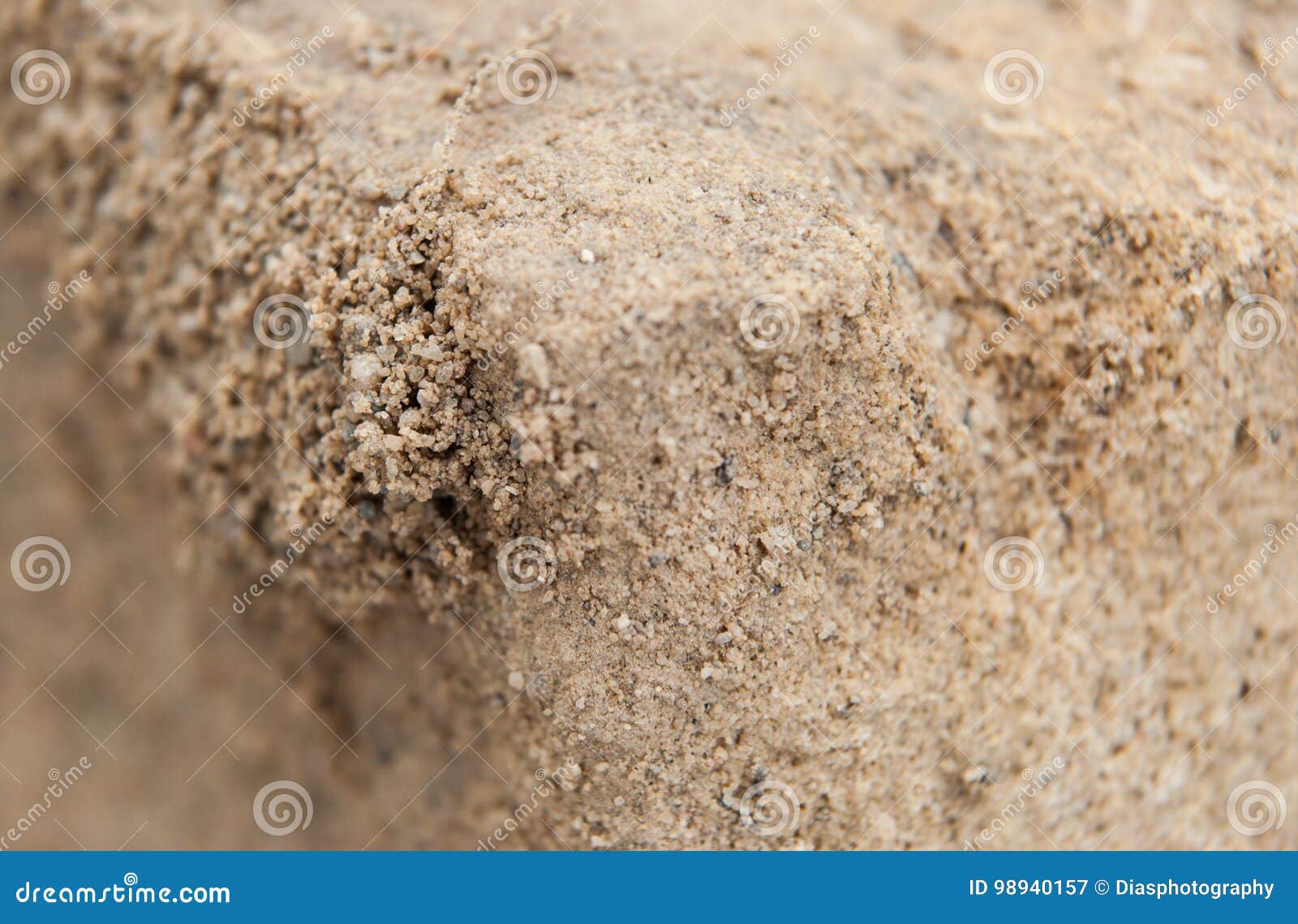 Close shot of packed sand stock image. Image of crumbling - 98940157