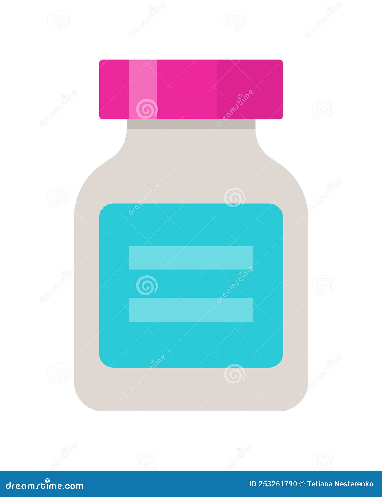 Packer Bottle Vector Design Element Stock Vector - Illustration of ...
