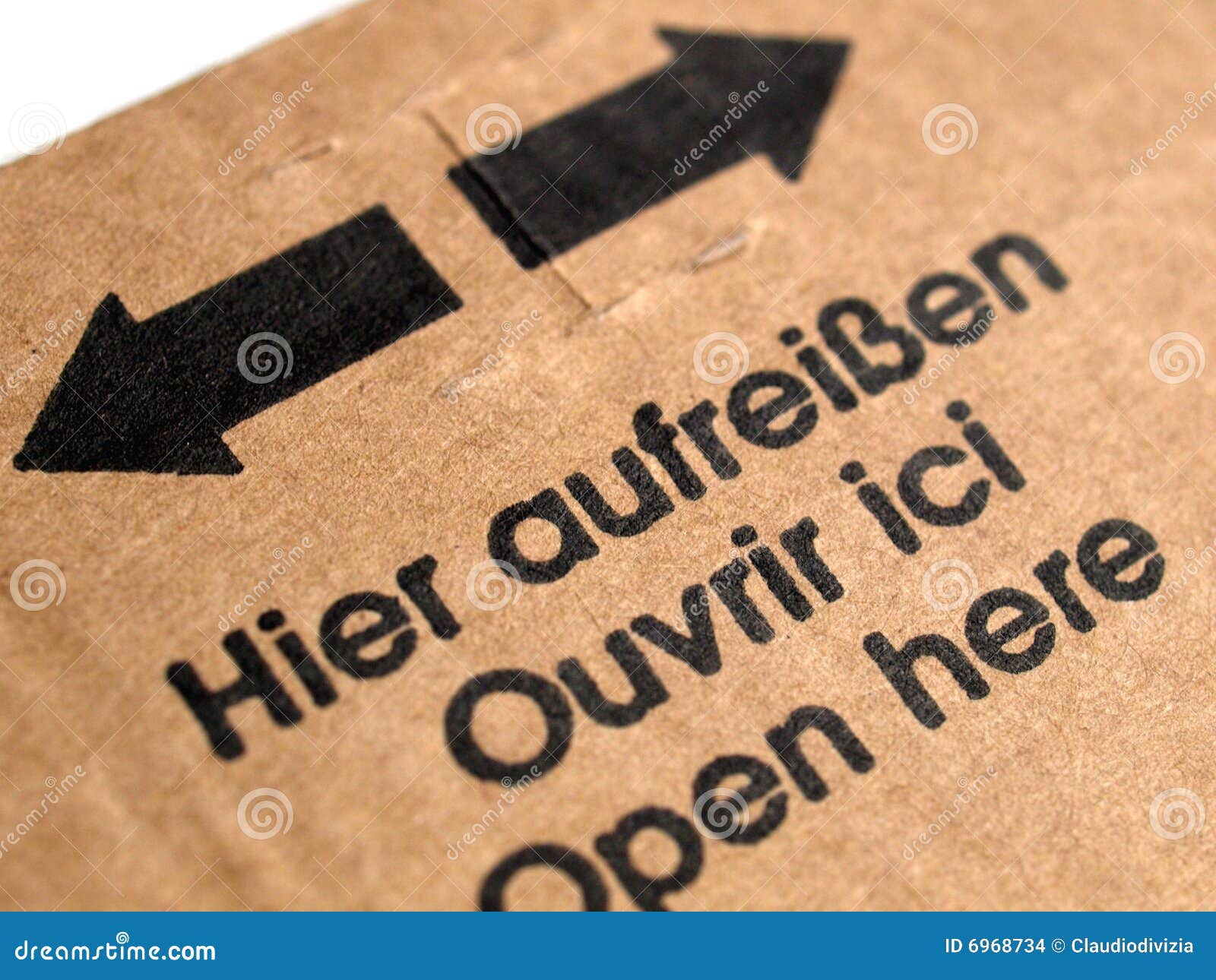 Packet stock photo. Image of package, parcel, packet, cardboard - 6968734